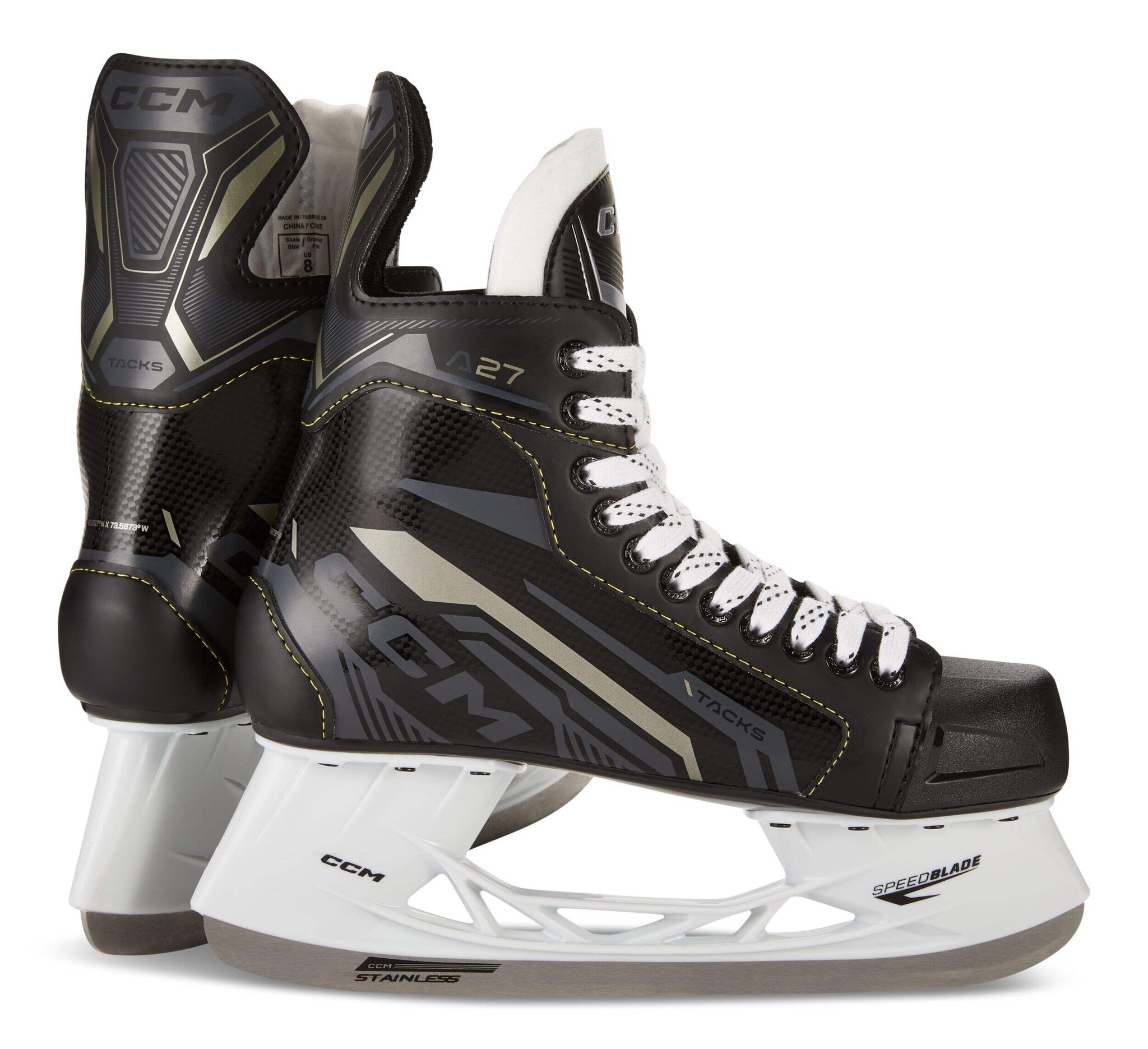 CCM Tacks A27 – Supportive beginner hockey skates Intermediate - Sports ...