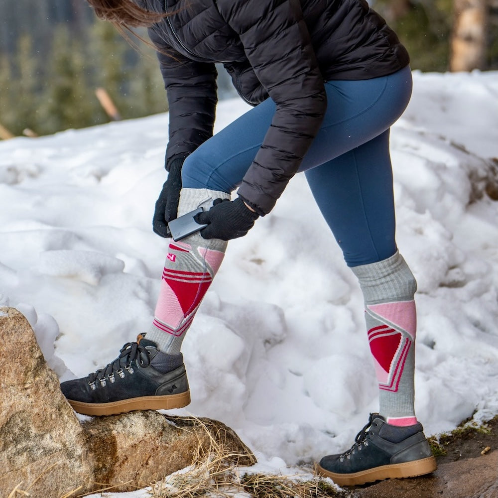Chaussettes Chauffantes Premium 3.0 : Confort Laine Mérinos - Sports ...