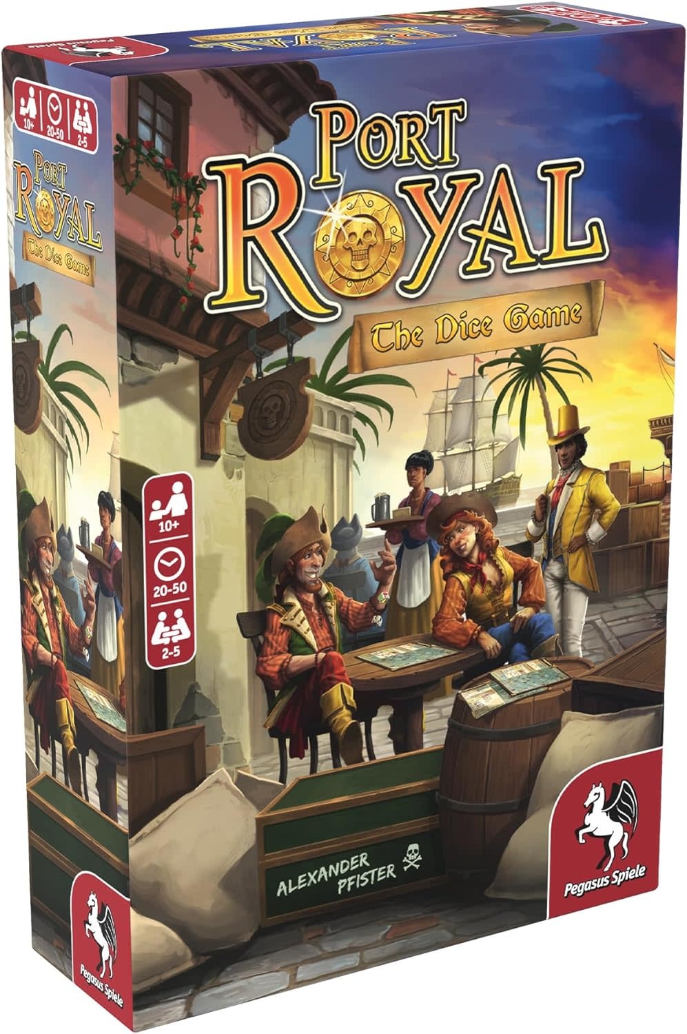 Pegasus Spiele Port Royal: The Dice Game - Puddletown Games & Puzzles