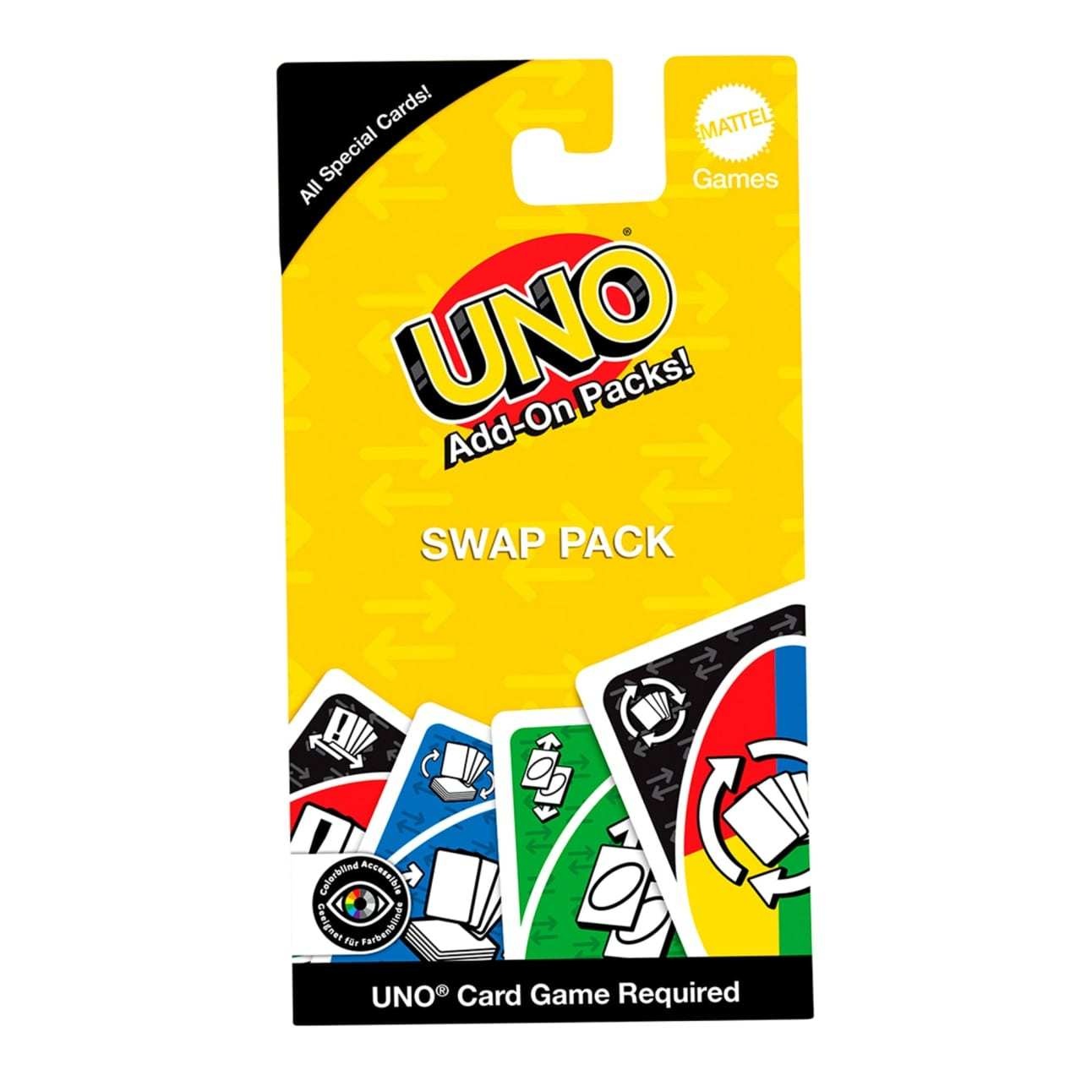 UNO Add-On Packs!: Swap Pack - Puddletown Games & Puzzles