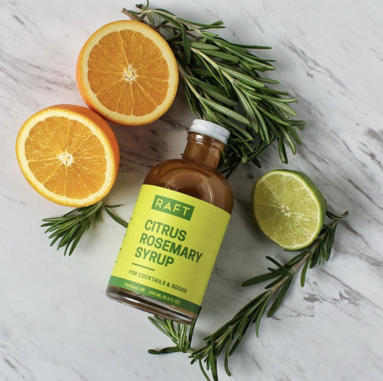 Raft Syrup Citrus Rosemary - The Modern Bartender | Buy Online Bar ...
