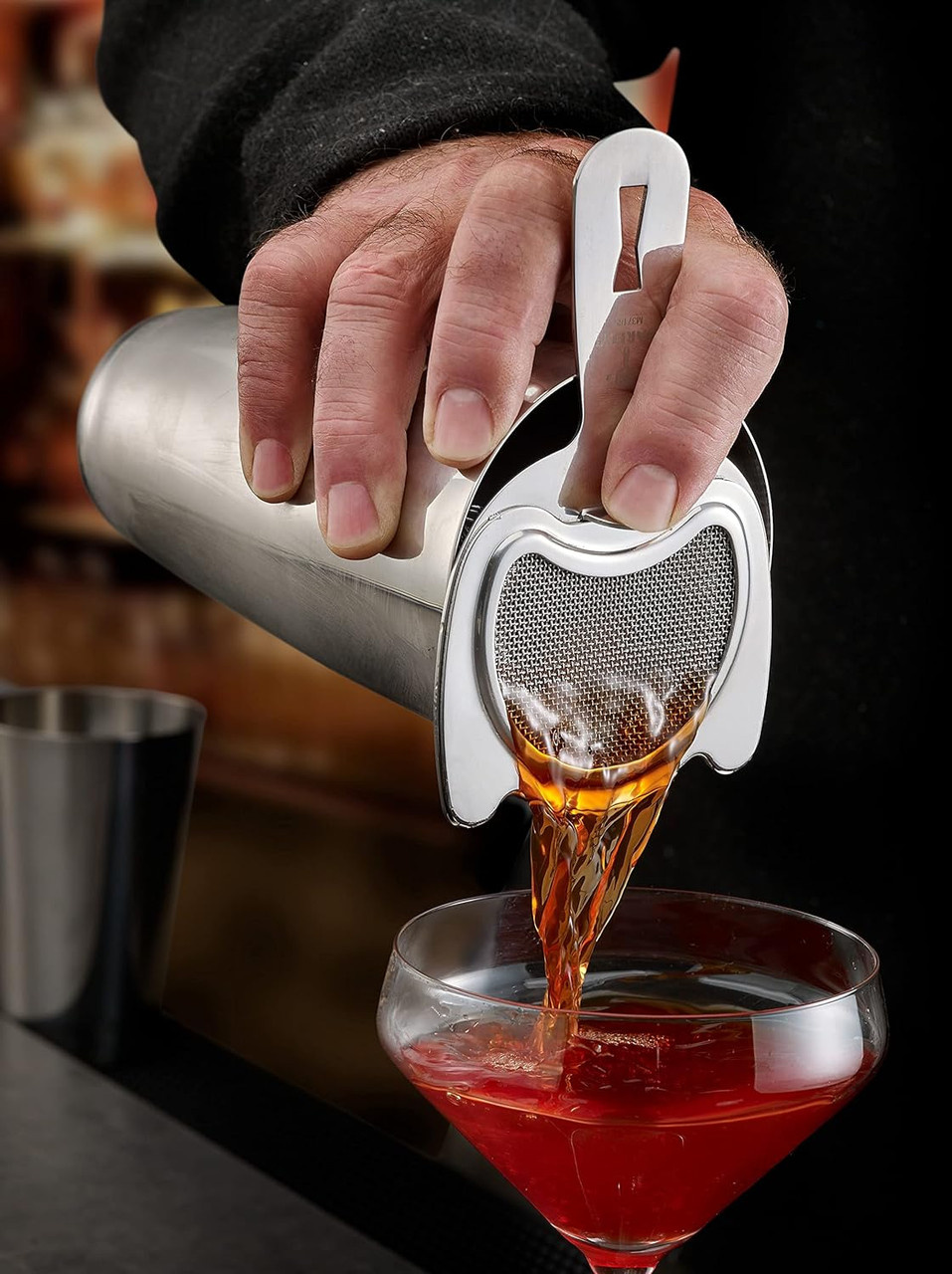 Mesh Hawthorne Strainer - The Modern Bartender | Buy Online Bar Tools ...