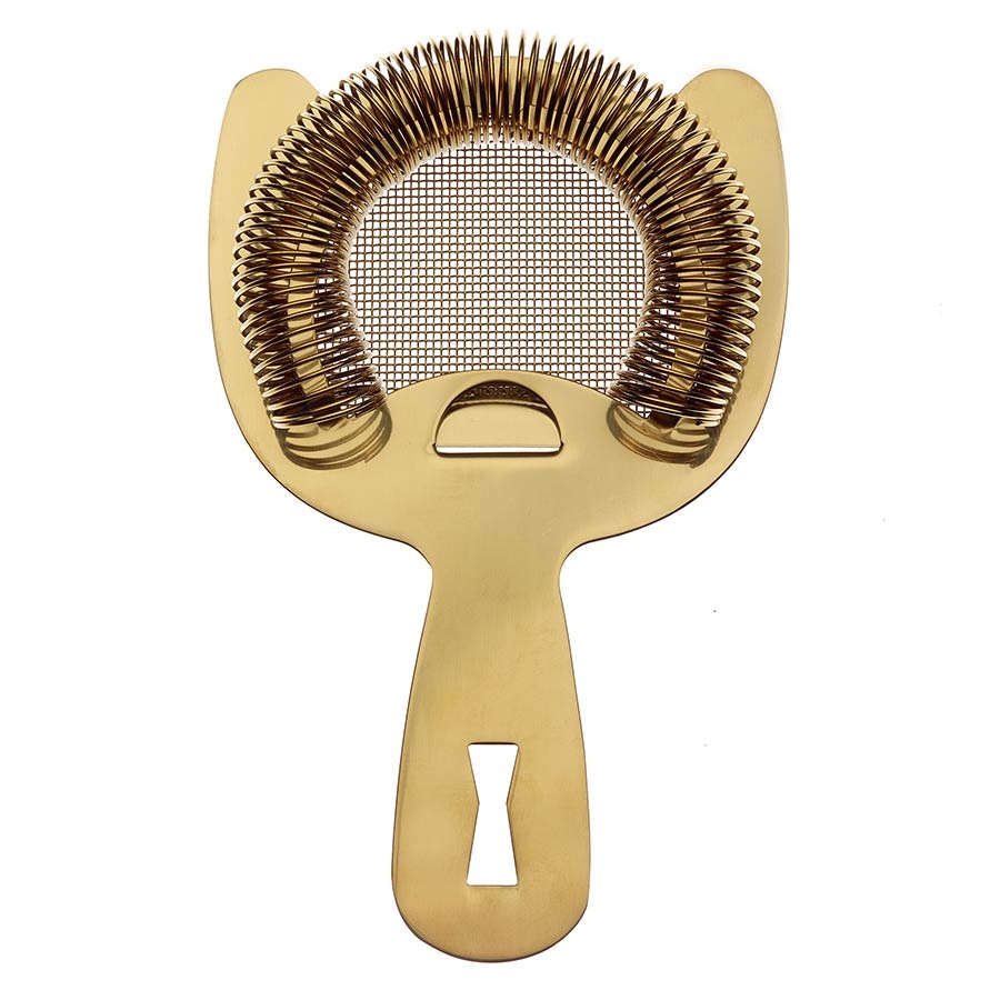 Mesh Hawthorne Strainer Gold - The Modern Bartender | Buy Online Bar ...