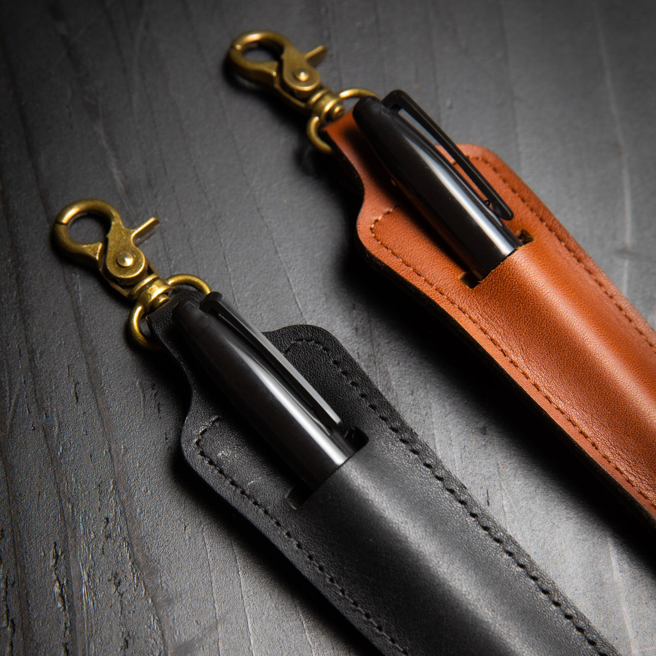 Leather Sharpie Holder Black - The Modern Bartender | Buy Online Bar ...
