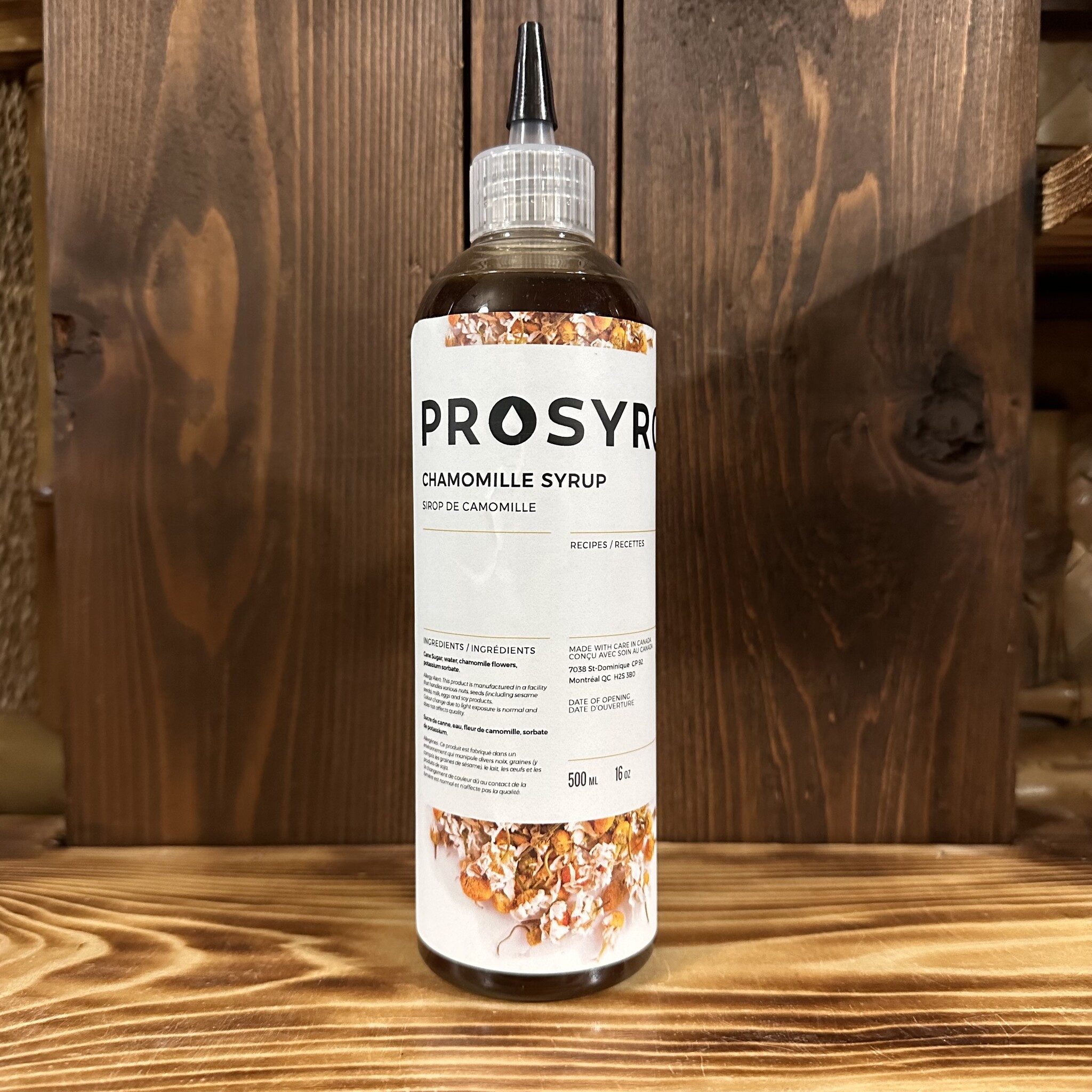 Prosyro Syrup Chamomile - The Modern Bartender | Buy Online Bar Tools ...