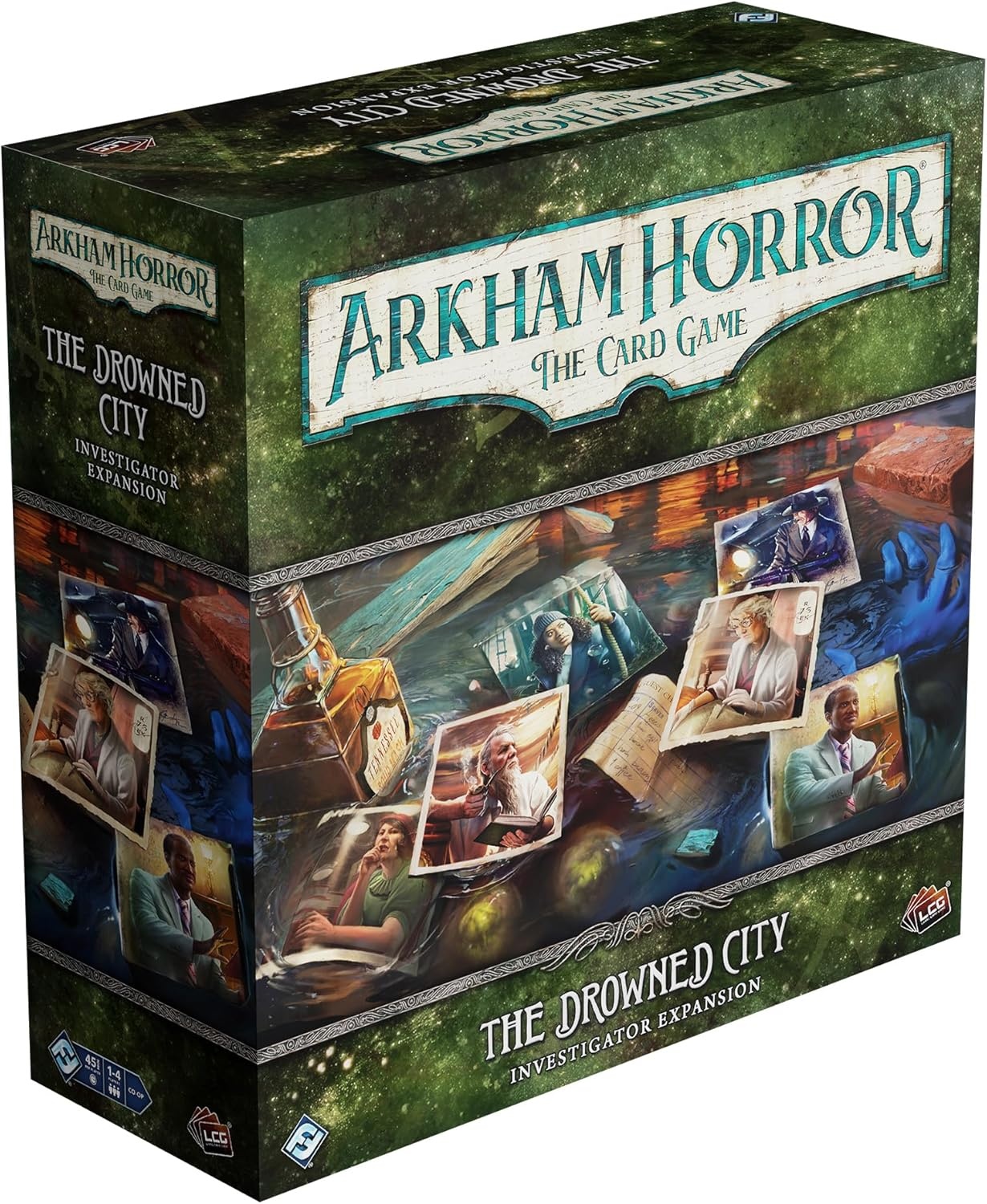 Arkham Horror: LCG: The Drowned City Investigator Expansion ...