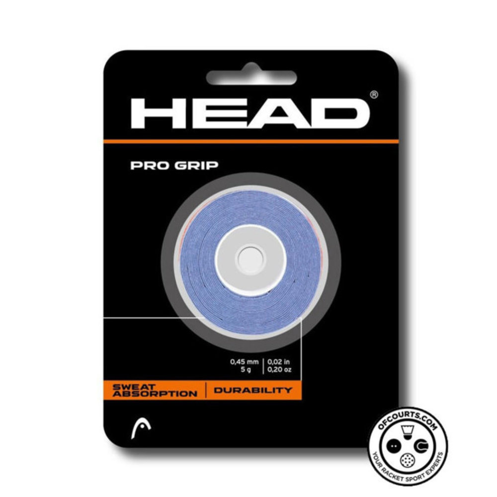 Head Pro Grip 3 Pack (Black) - MatchpointStore.com