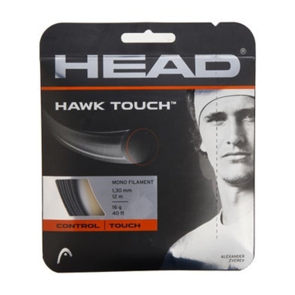 Head Hawk Touch 16 Tennis String (Anthrazite) - MatchpointStore.com