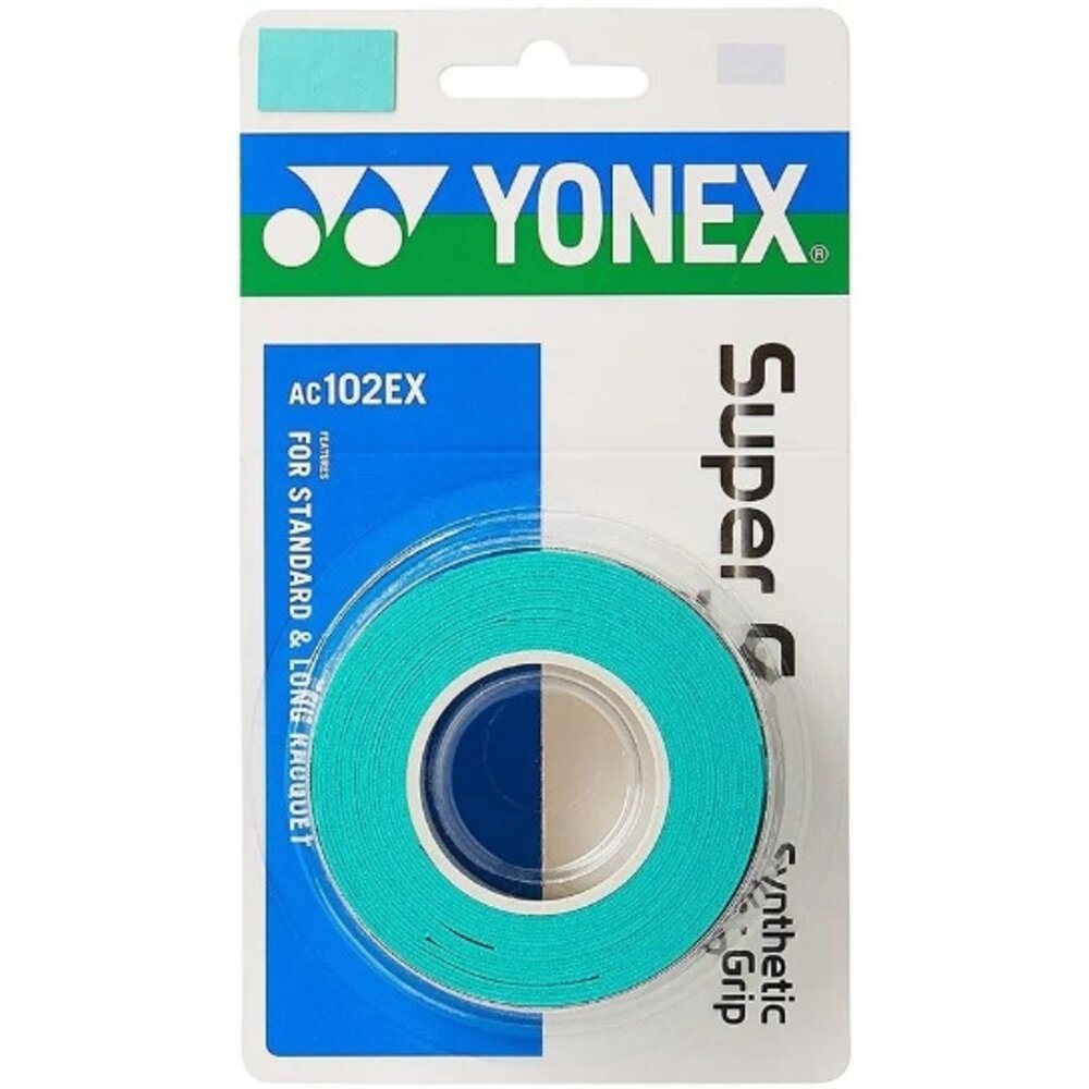 Yonex Super Grap Overgrip 3 Pack (Green) - MatchpointStore.com