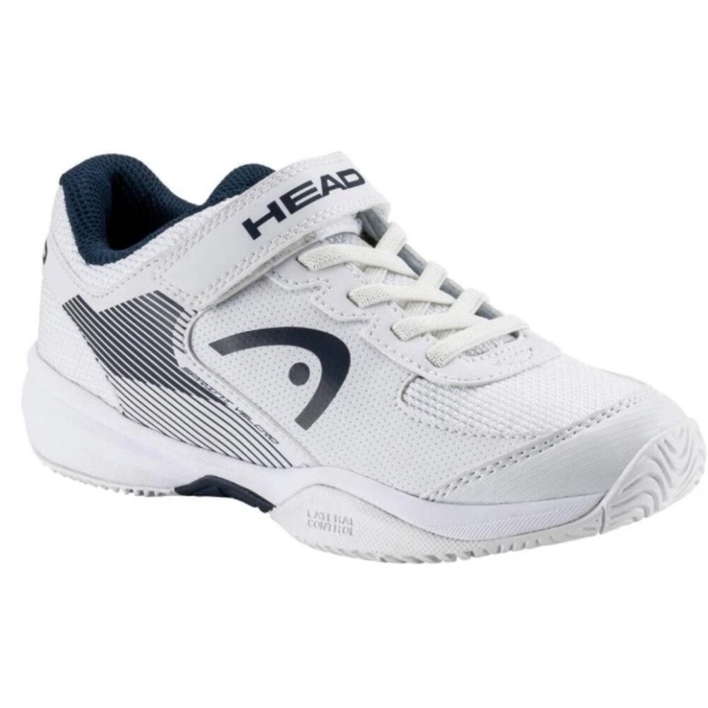 Head Sprint Velcro Junior Tennis Shoe (White/Blueberry ...