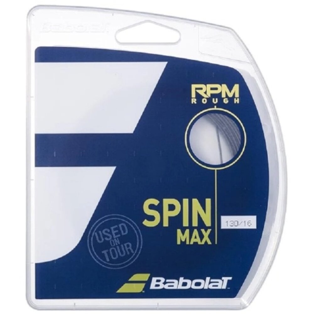 Babolat RPM Rough 17/1.25 Tennis String (Black) - MatchpointStore.com