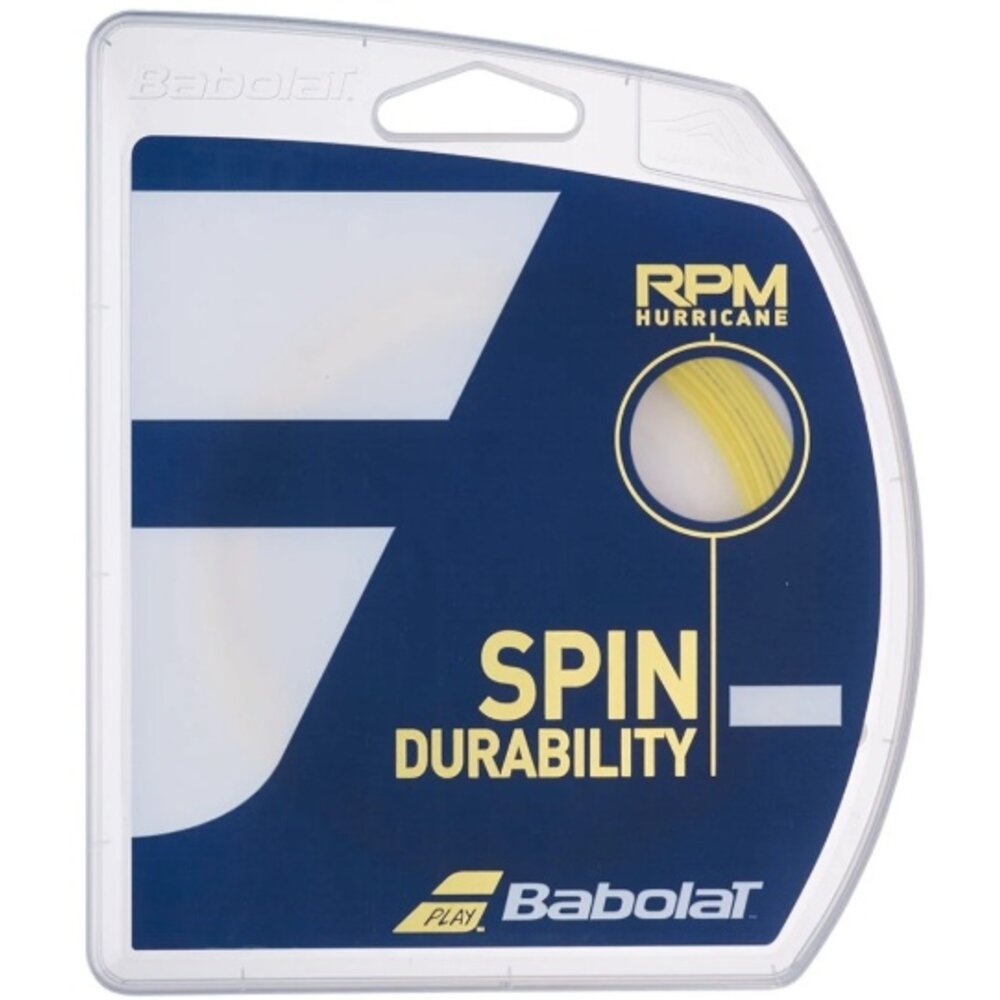 Babolat RPM Hurricane 17/1.25 Tennis String (Yellow) - MatchpointStore.com