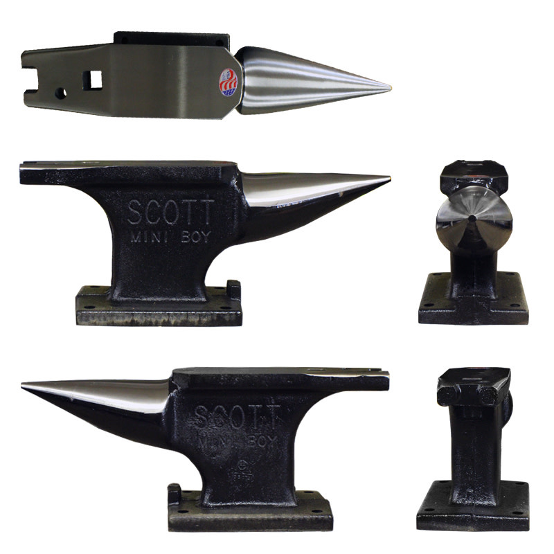 Scott Collier Scott Anvil, 75 lb Mini Boy - Farriers Depot