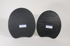 Castle Plastics Castle Style #4 Impact Green Pad Pair - Farriers Depot