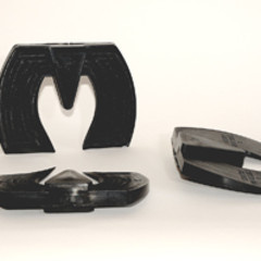 Castle Bar Wedge With Frog Support Pads Pair - Farriers Depot