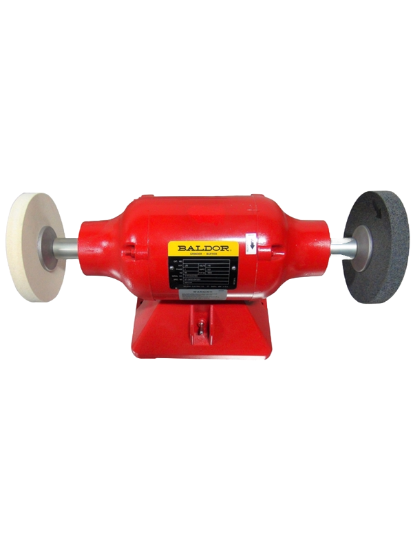 Baldor 1/4 HP 1800 rpm Buffer w/ no attachments 1/2'' shaft - Farriers Depot