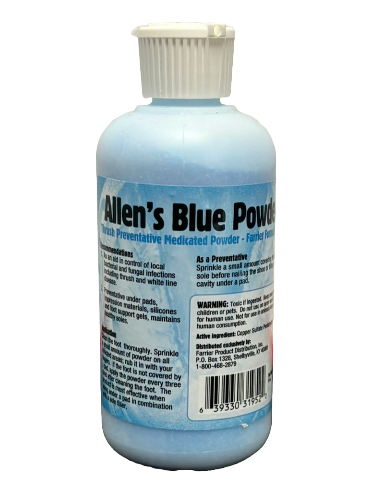 Allens Blue Allen's Blue Powder Medicated Thrush Powder - Farriers Depot
