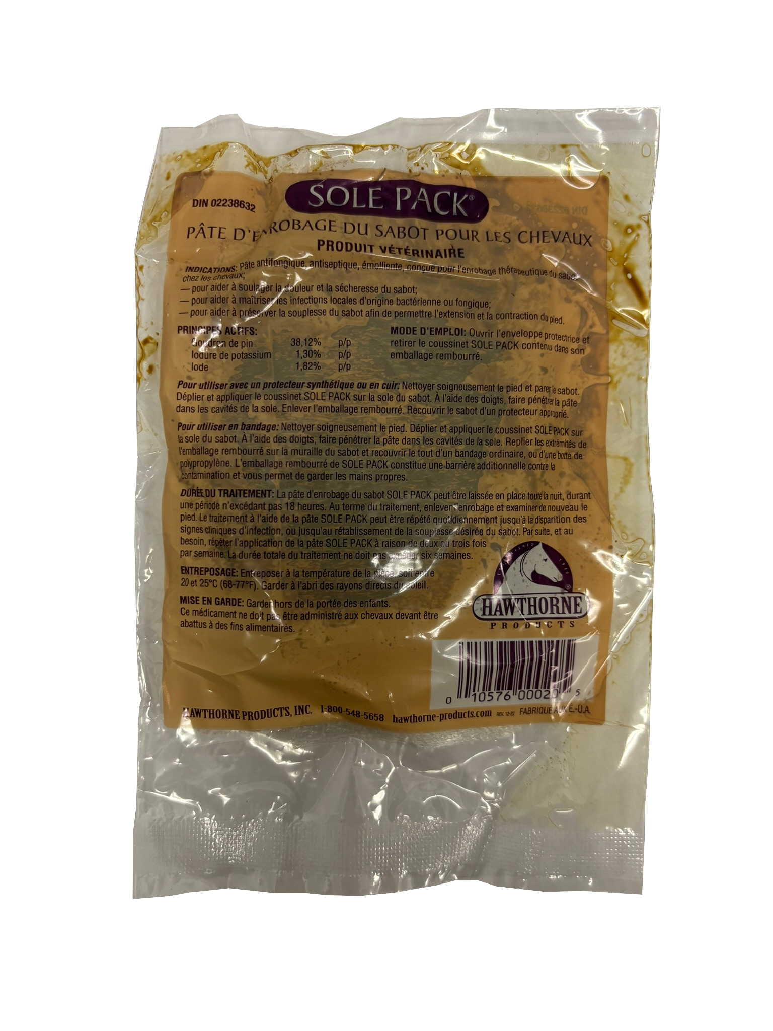 Sole Pack Sole pack, 2 oz. patties - Farriers Depot