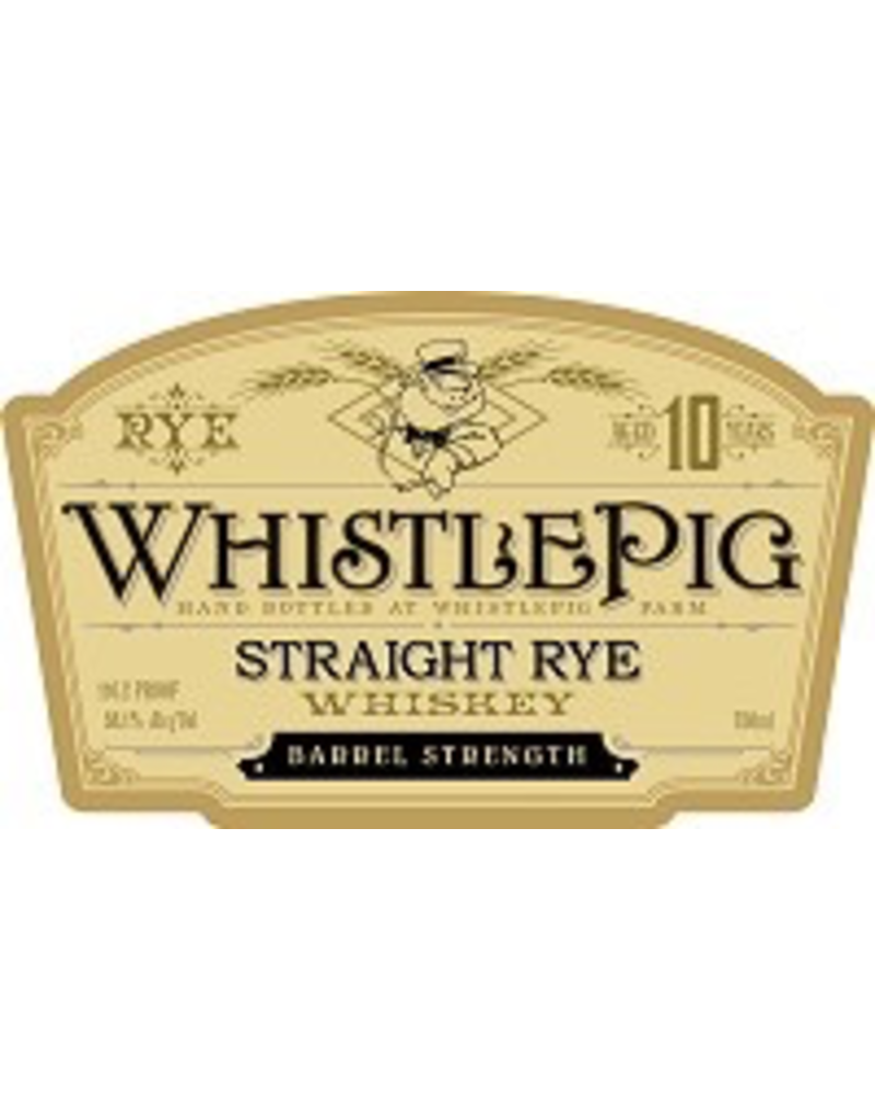 Whistlepig Straight Rye Whiskey 10 yr 750ml - Pound Ridge Wine & Spirits
