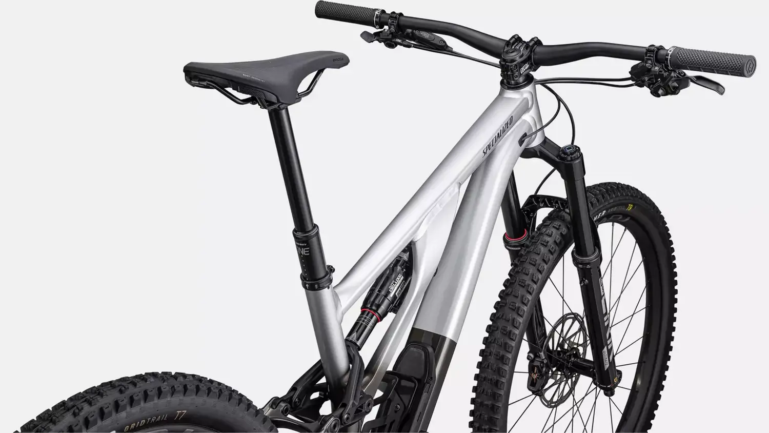 2023 Stumpjumper Evo Elite Alloy MTB – Silver Dust/Black - Cycle House