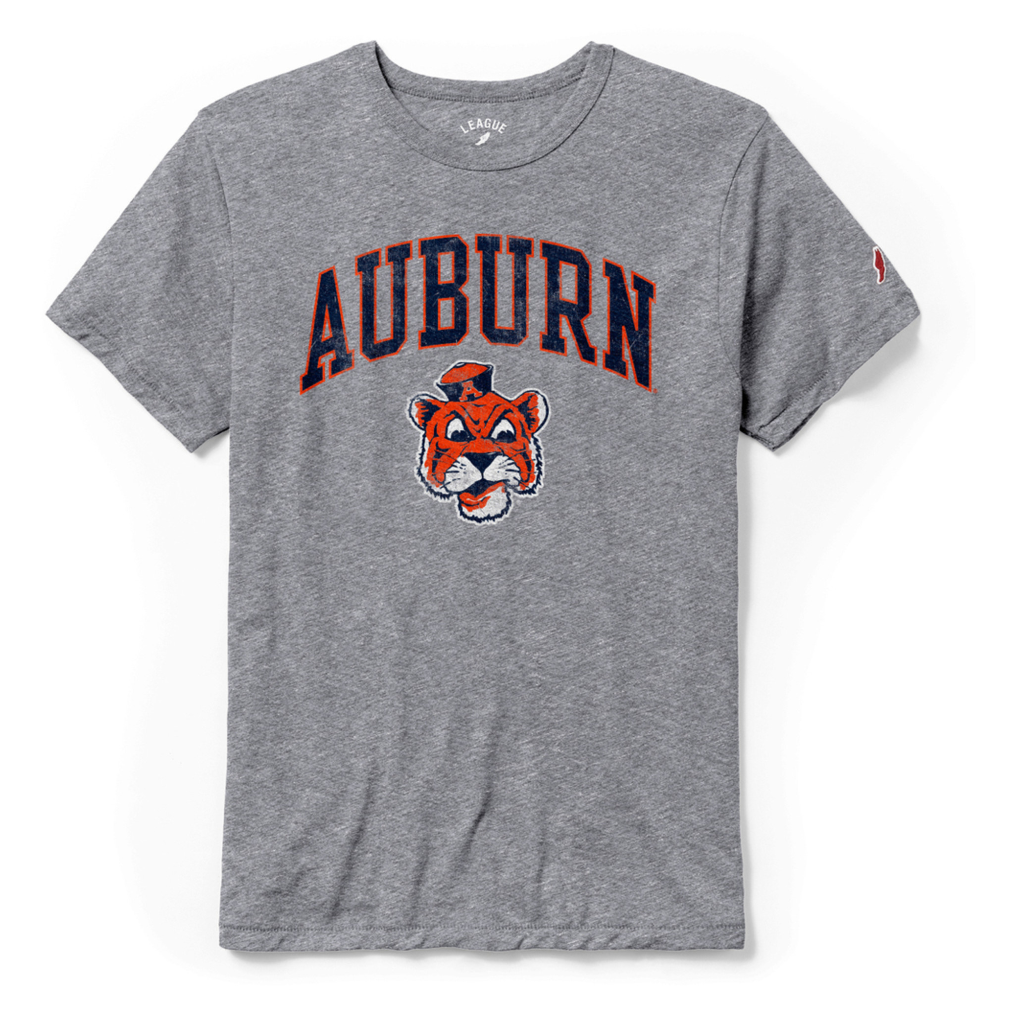 Arch Auburn Vintage Aubie Triblend T-Shirt - J&M Bookstore Downtown