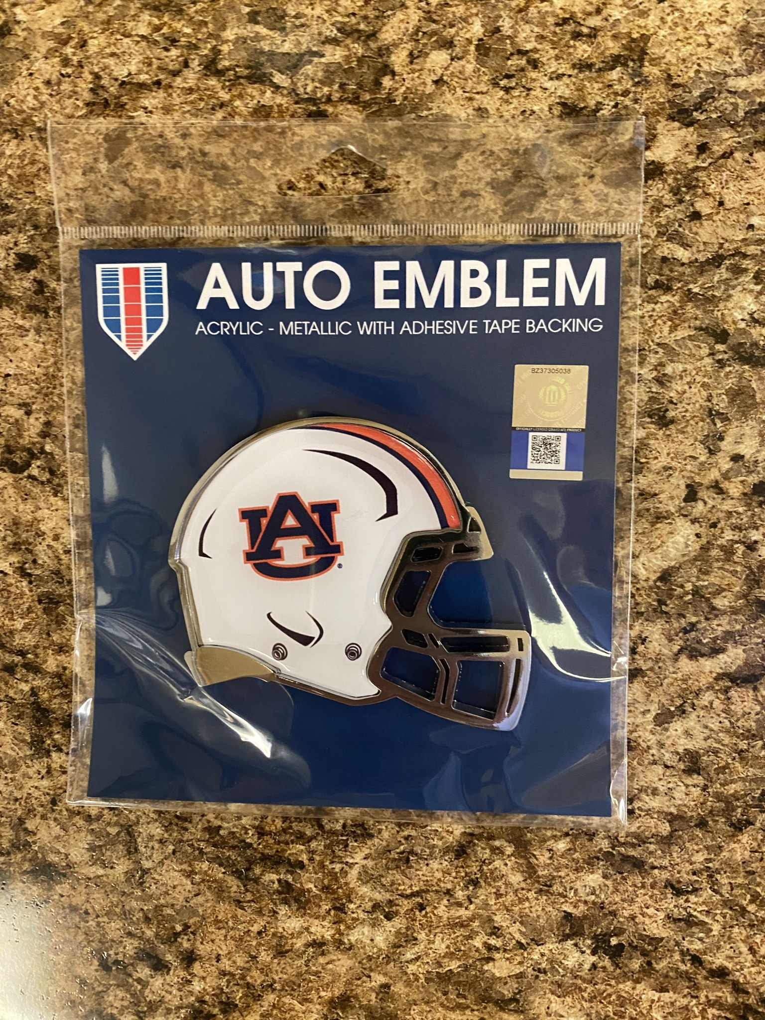 Wincraft AU Helmet Auto Emblem - J&M Bookstore Downtown
