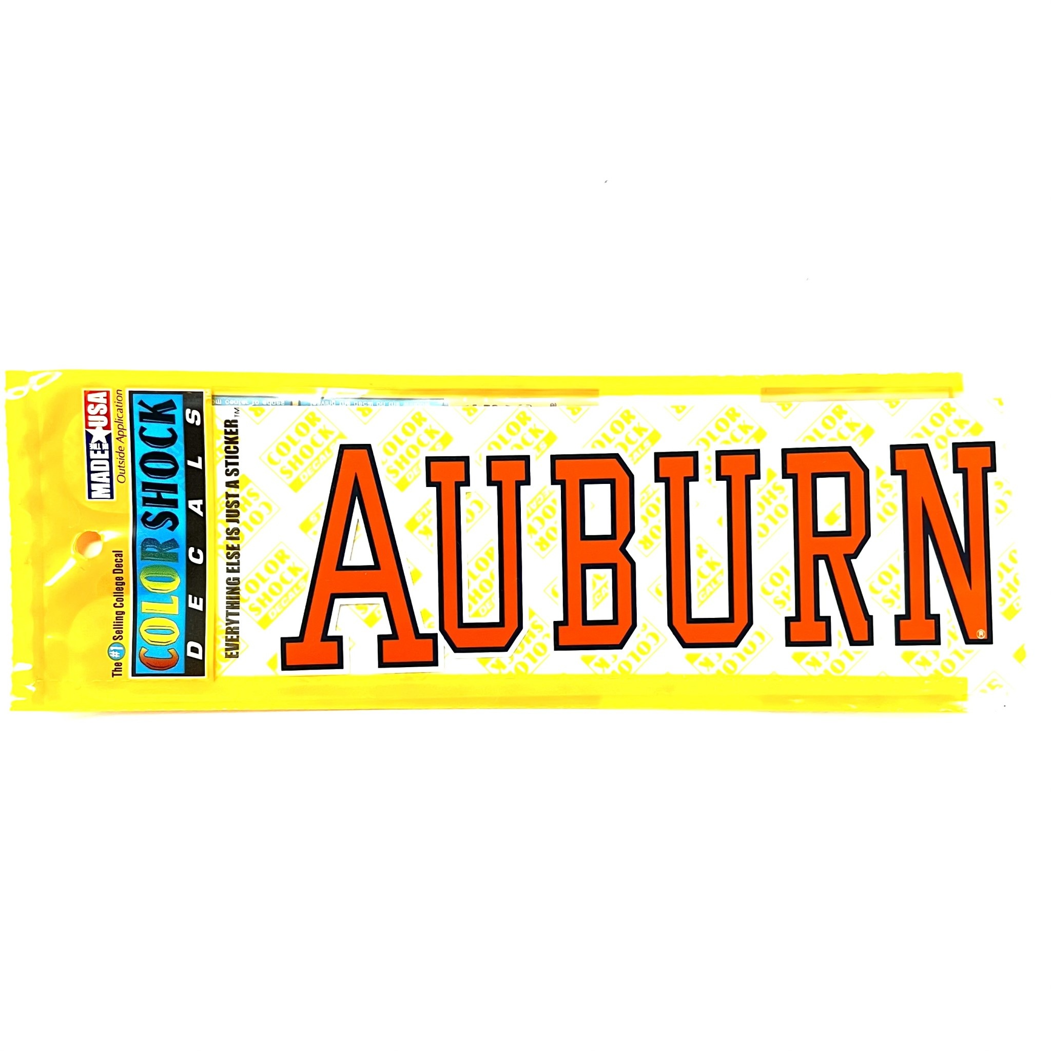 Block Auburn Decal - J&M Bookstore Downtown