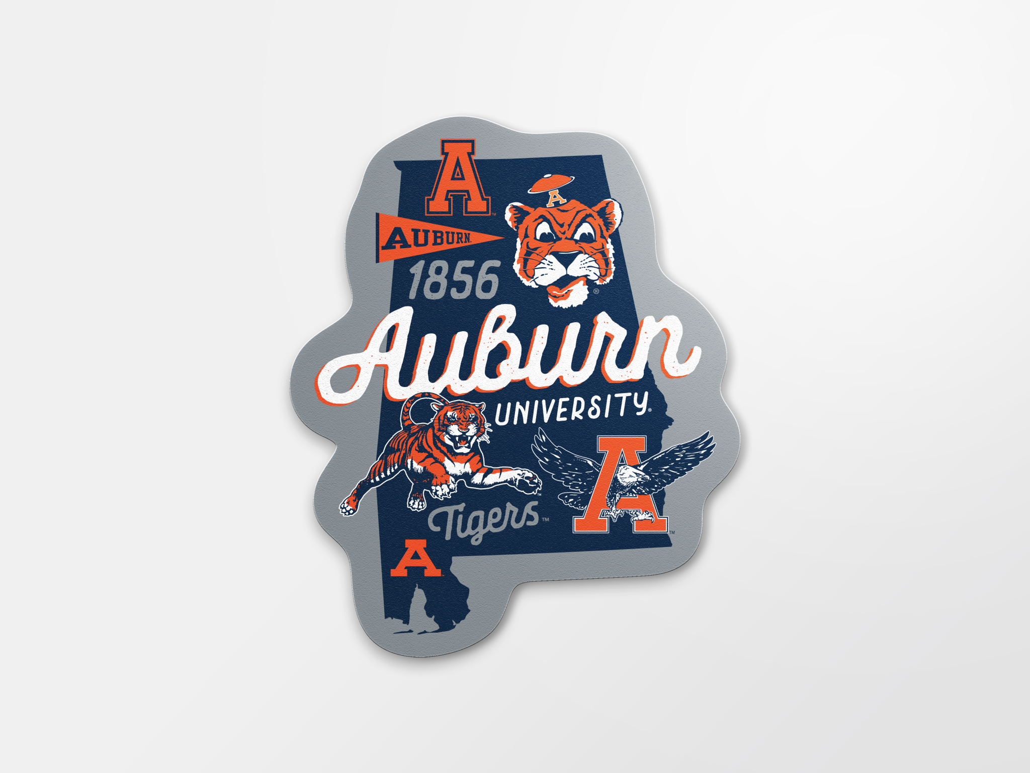 Image One Vintage State Decal - J&M Bookstore Downtown