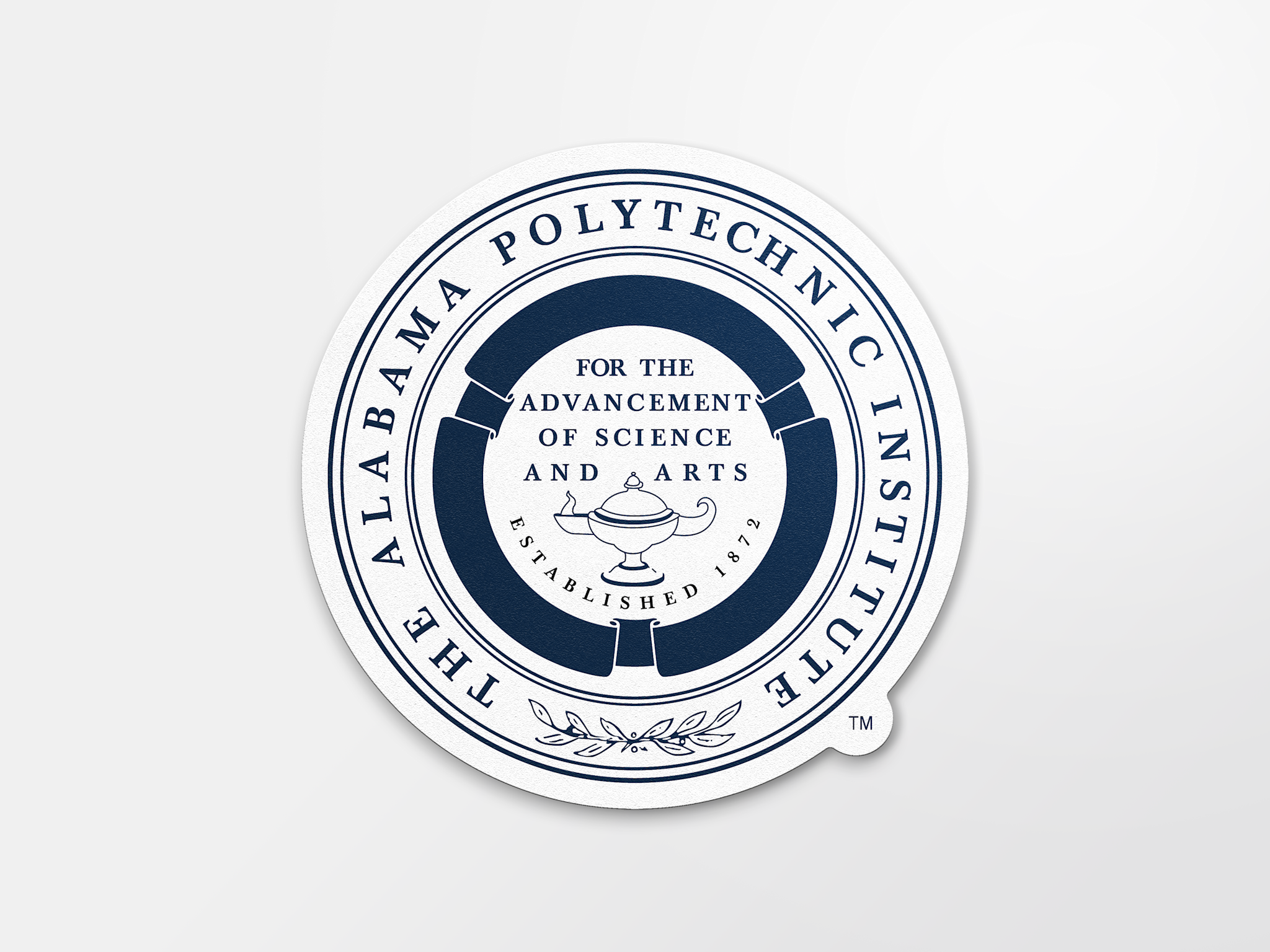 Image One API Seal Mini Decal - J&M Bookstore Downtown