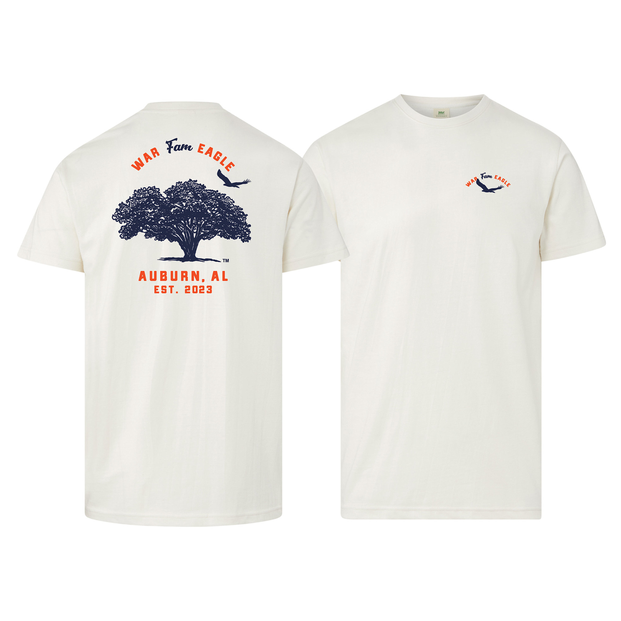 War Fam Eagle with Tree/Eagle Back Print T-Shirt - J&M Bookstore Downtown