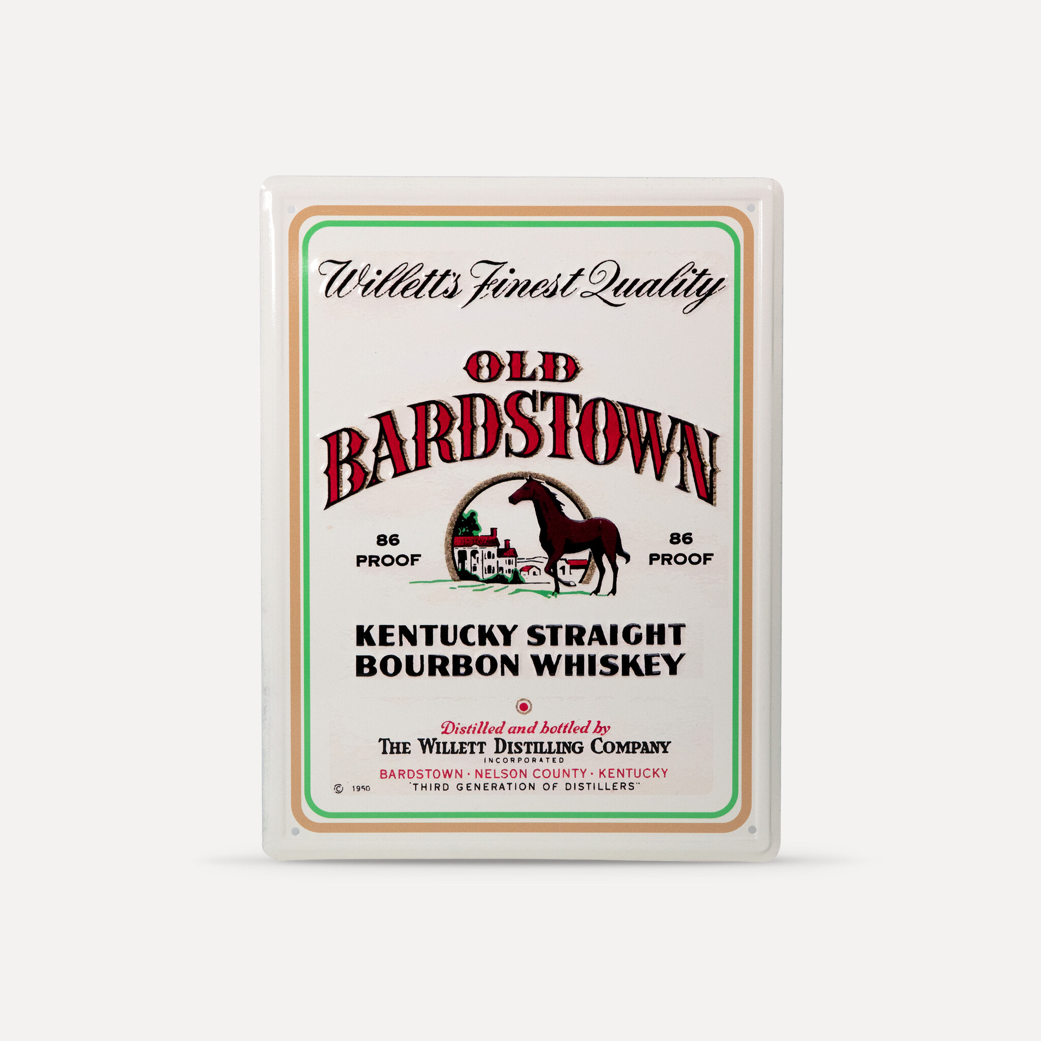 Vintage Old Bardstown Sign - Willett Distillery