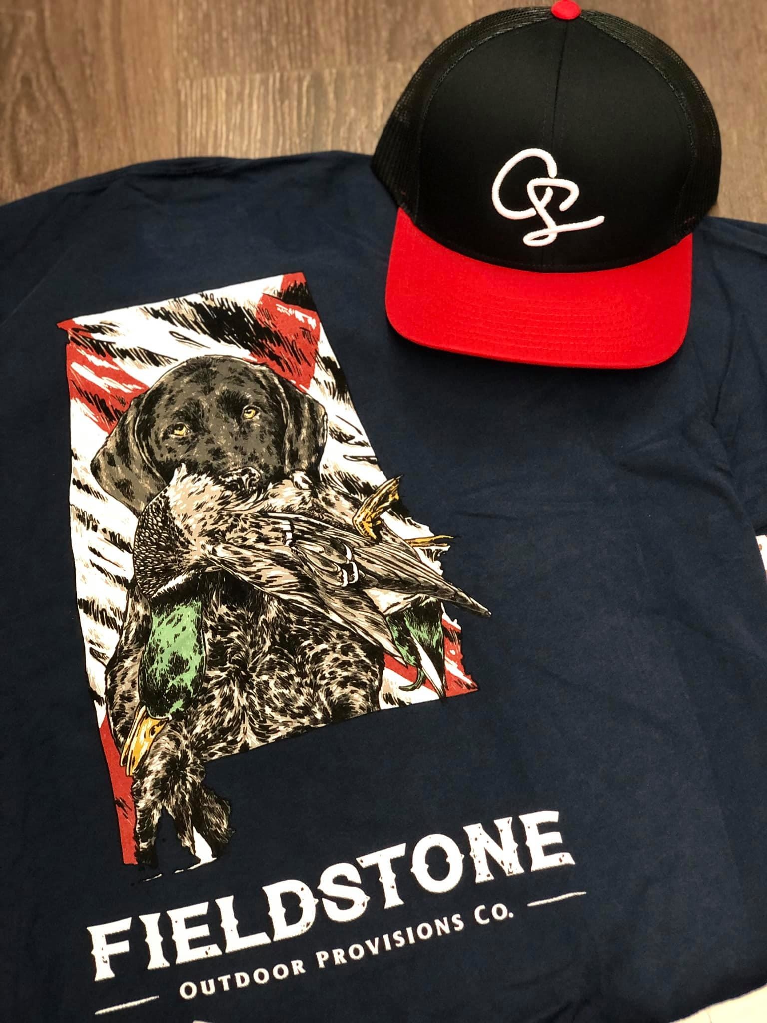 Fieldstone Apparel Alabama Bird Dog S/S TEE Shirt - EZN Outfitters