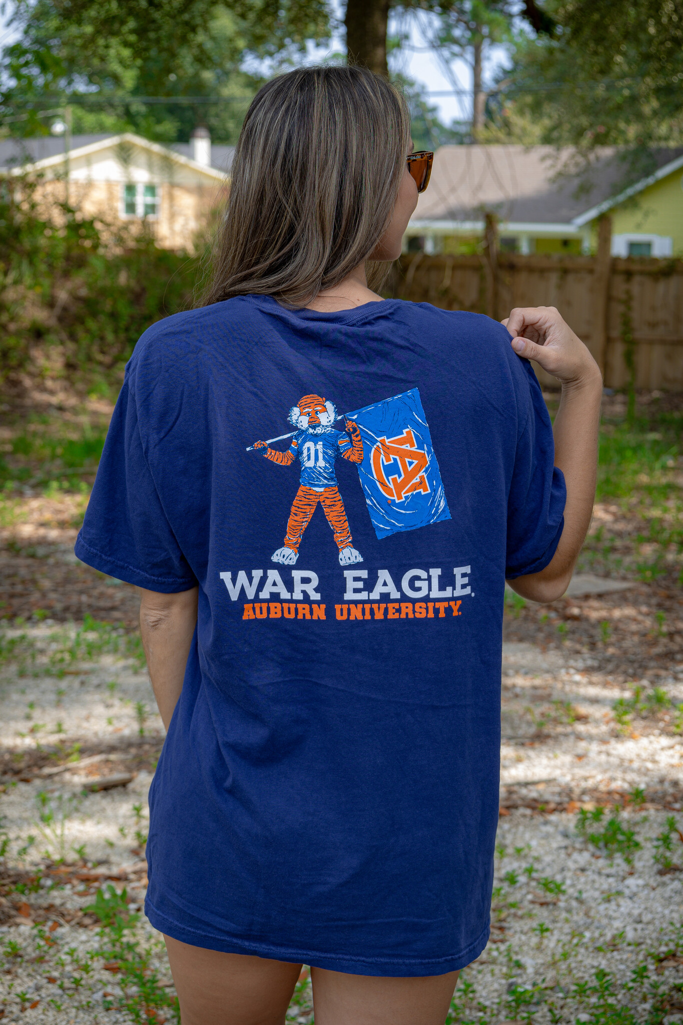Speckle Bellies War Eagle Aubie S/S TEE Shirt - EZN Outfitters