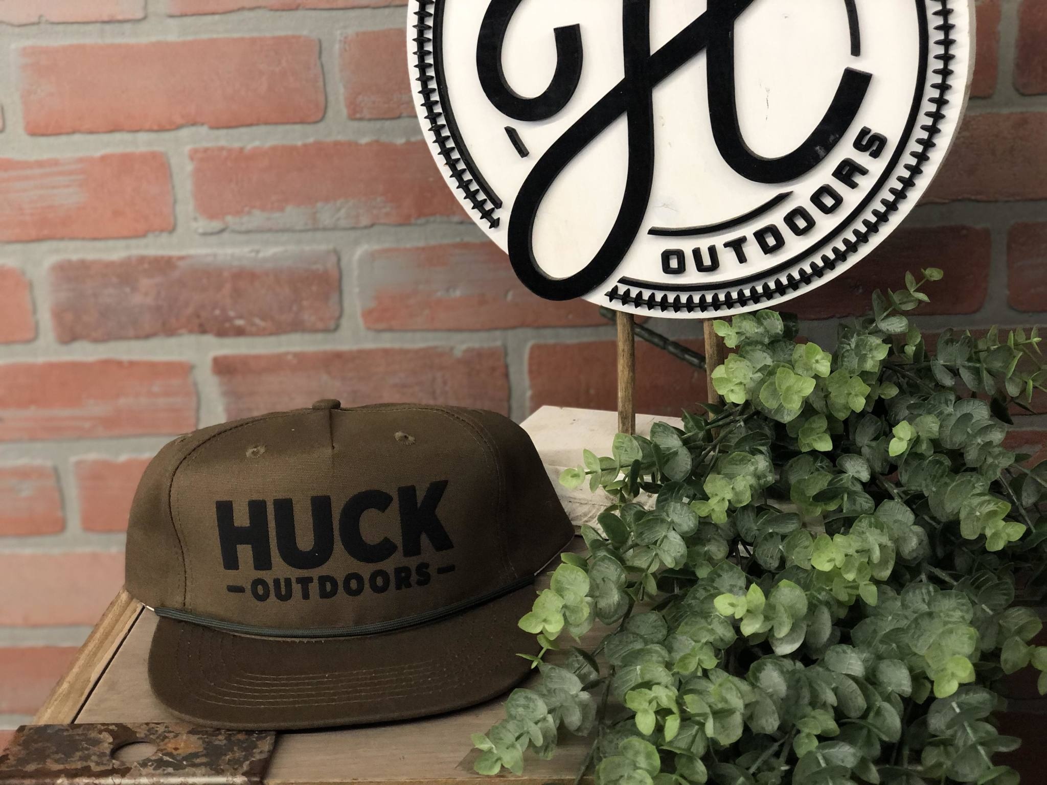 Huck Outdoors Huck Logo Rope Snapback Hat - EZN Outfitters