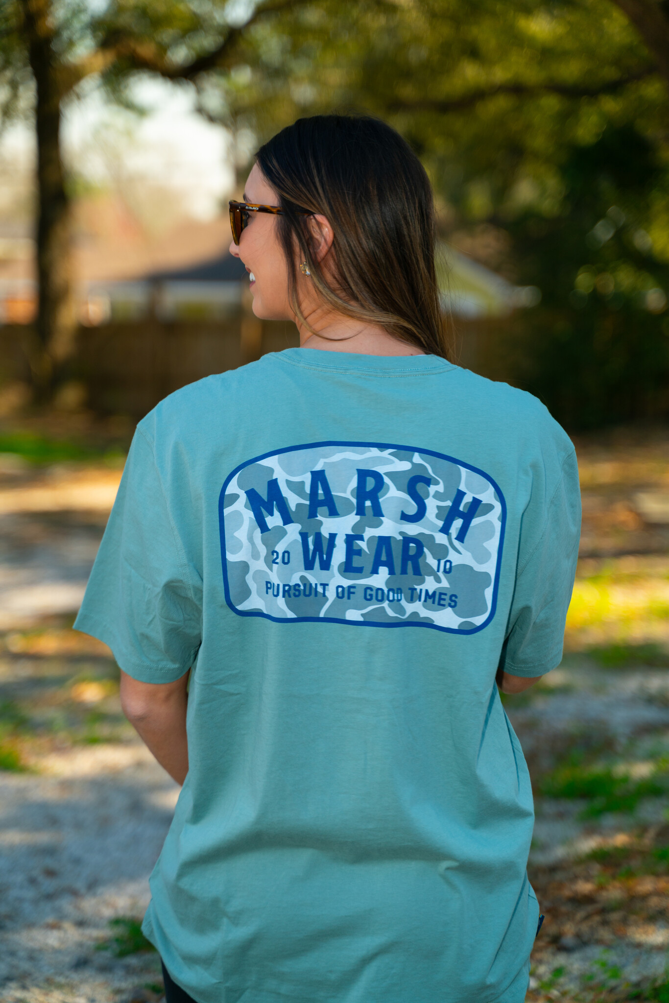 Marsh Wear Apparel Men's Alton Camo S/S Regular TEE Shirt - EZN Outfitters