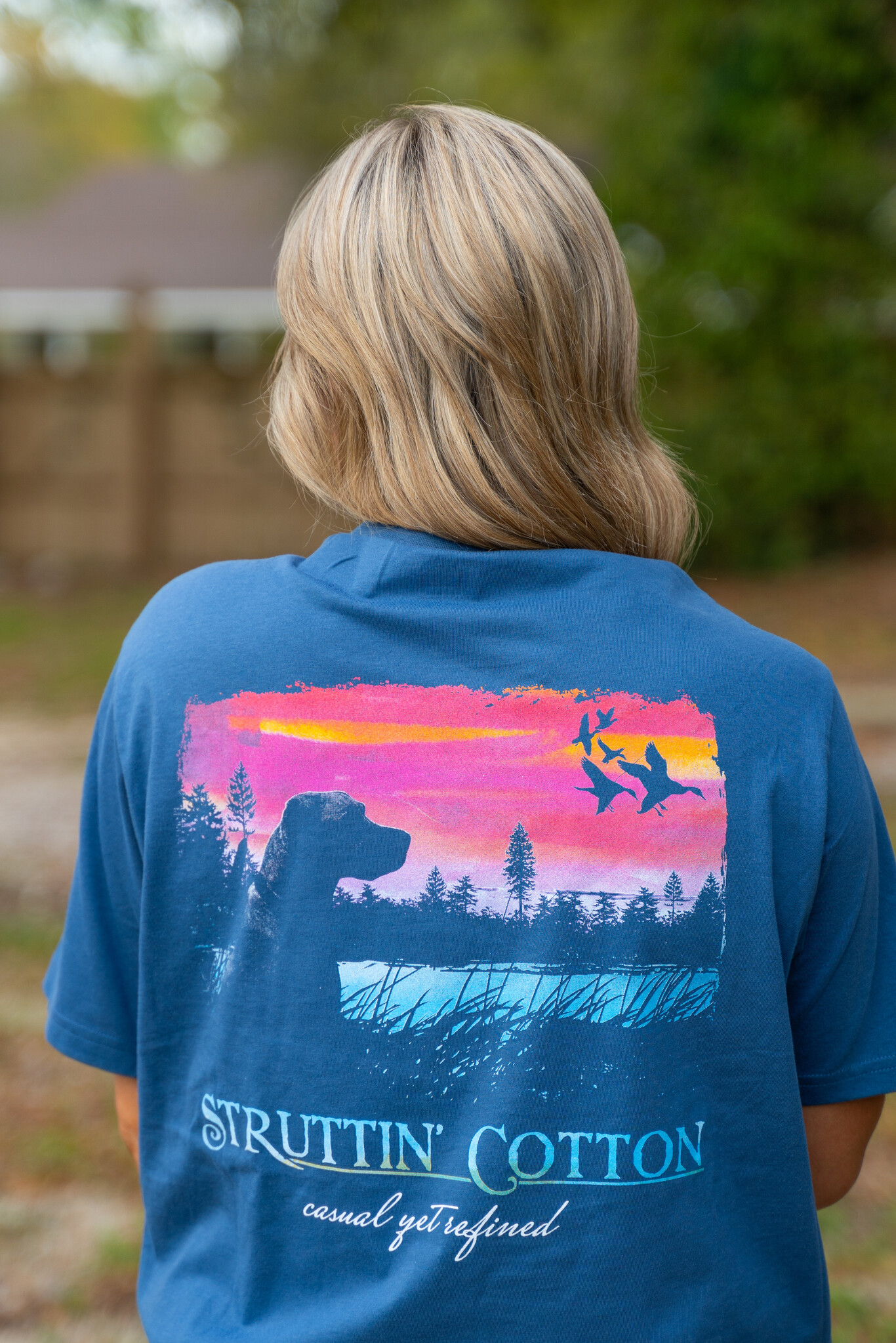 Struttin' Cotton Waiting for the Season S/S TEE Sh - EZN Outfitters