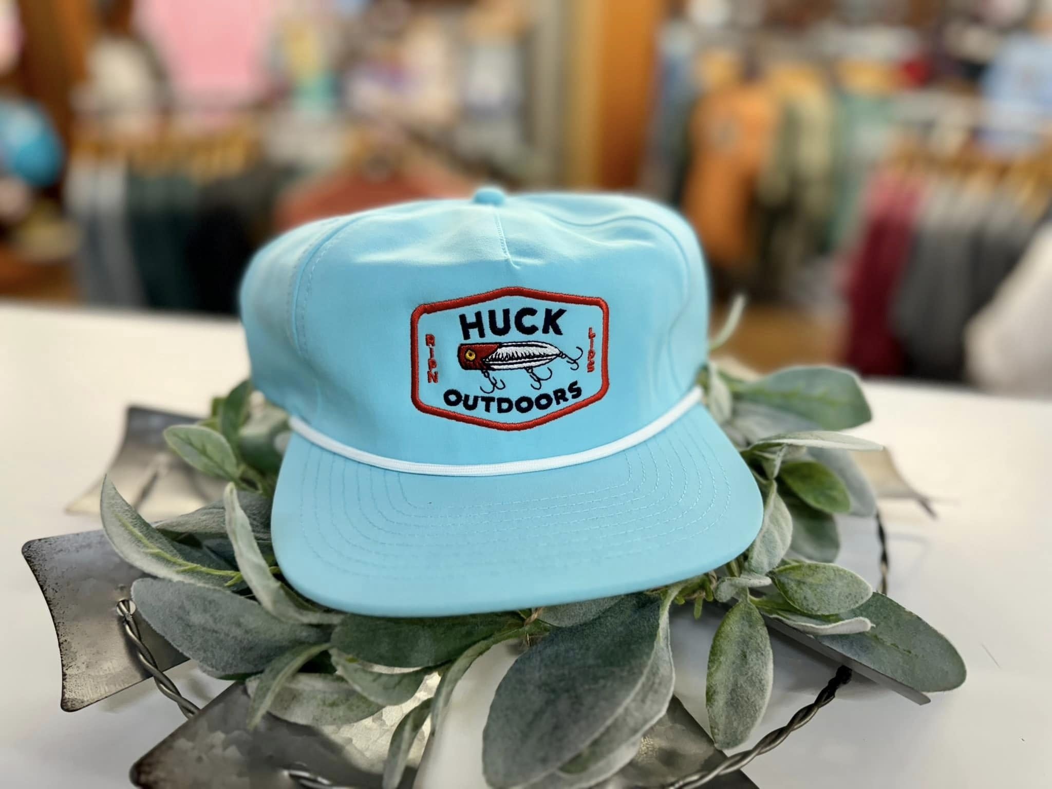 Huck Outdoors Rip'n Lips Rope Snapback Hat - EZN Outfitters