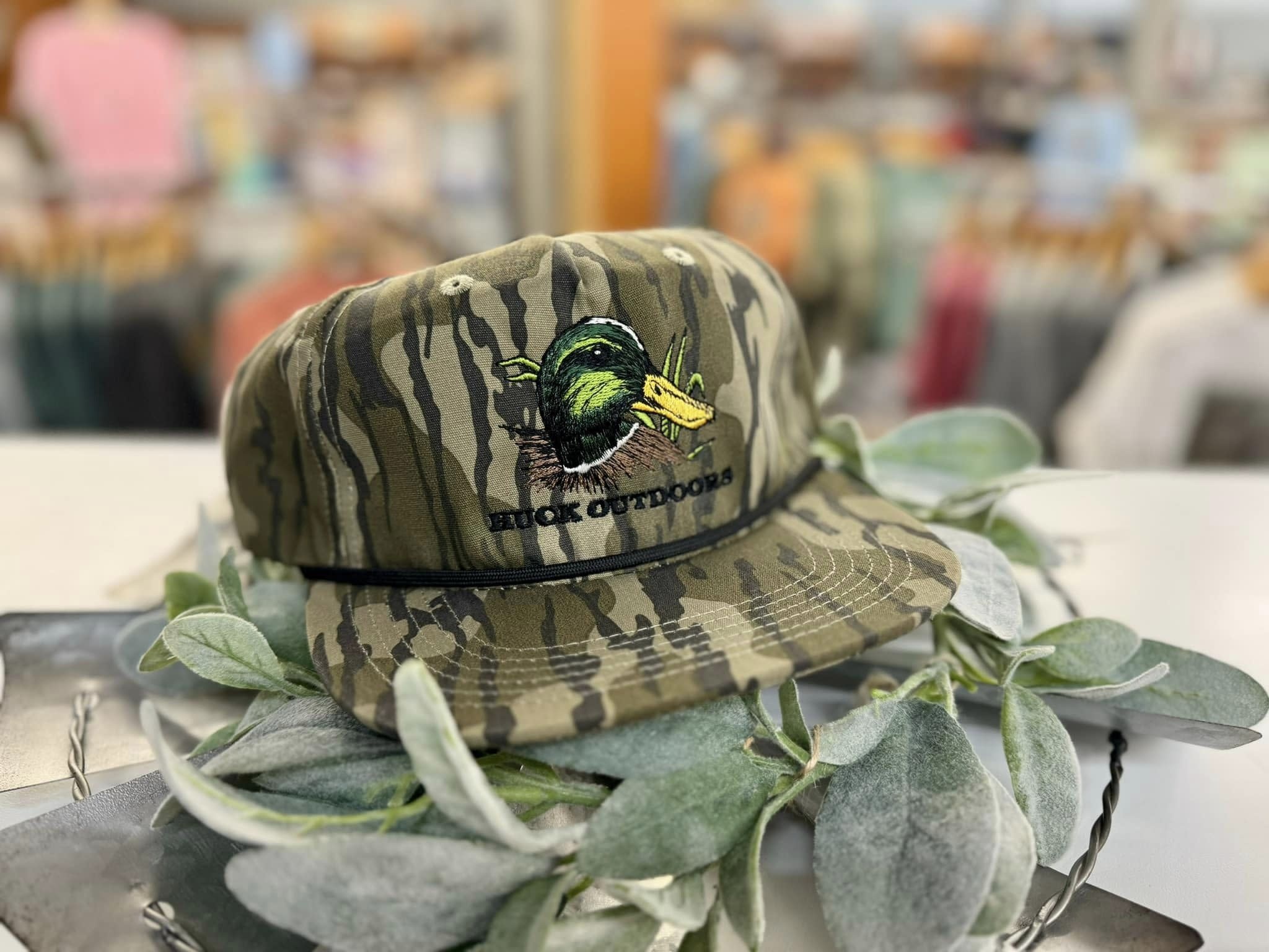 Huck Outdoors Drake Mallard Rope Snapback Hat - EZN Outfitters