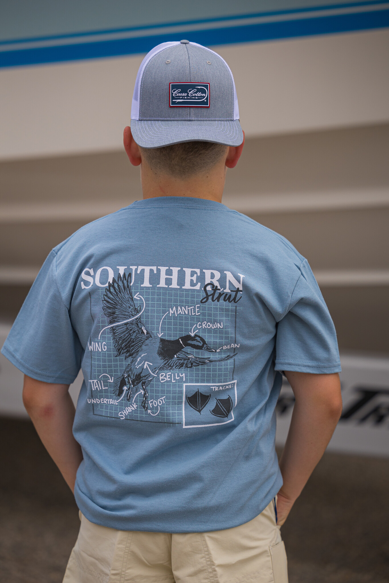 Southern Strut Youth Mallard Parts S/S TEE Shirt - EZN Outfitters