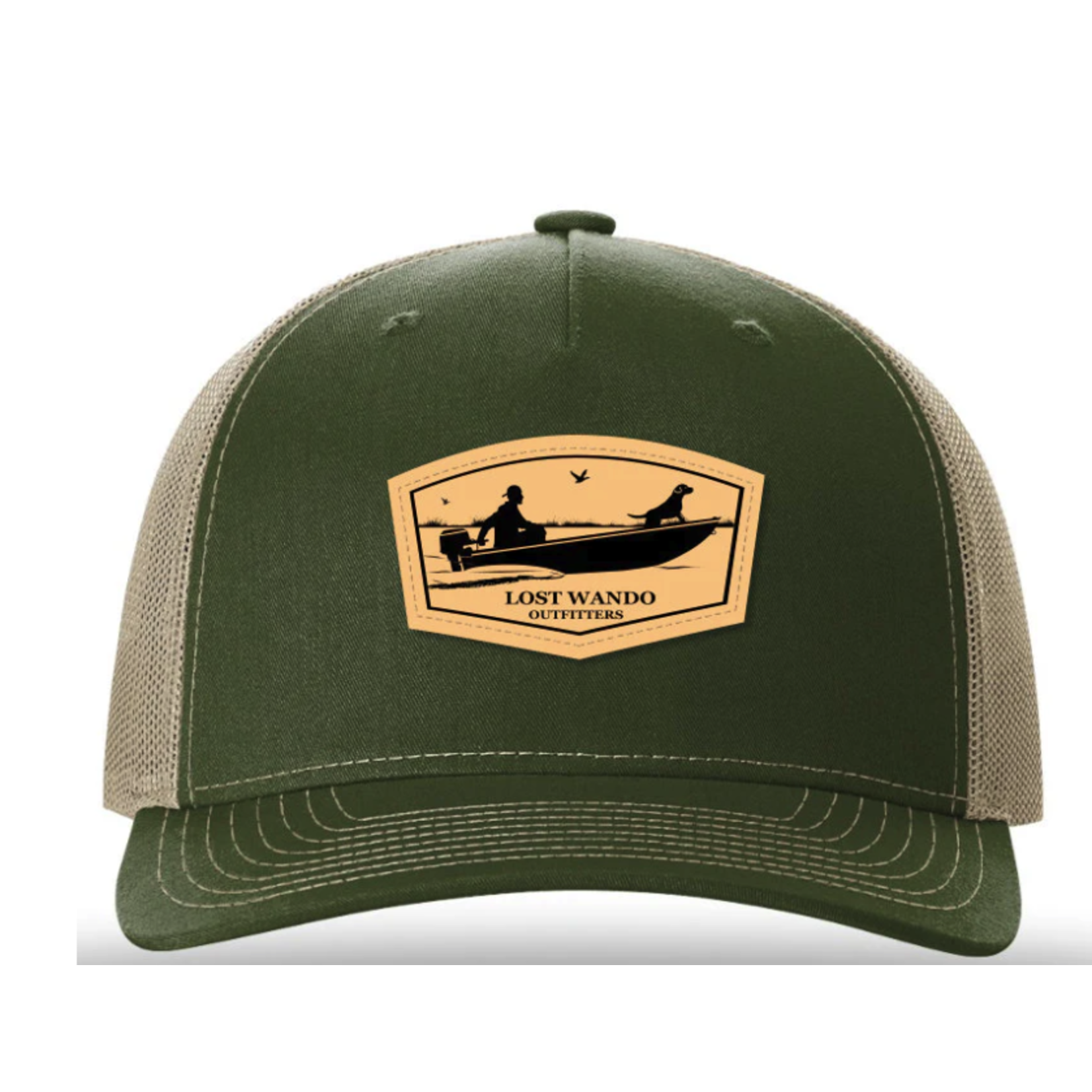 Lost Wando Jon Boat Leather Patch Snapback Hat - EZN Outfitters