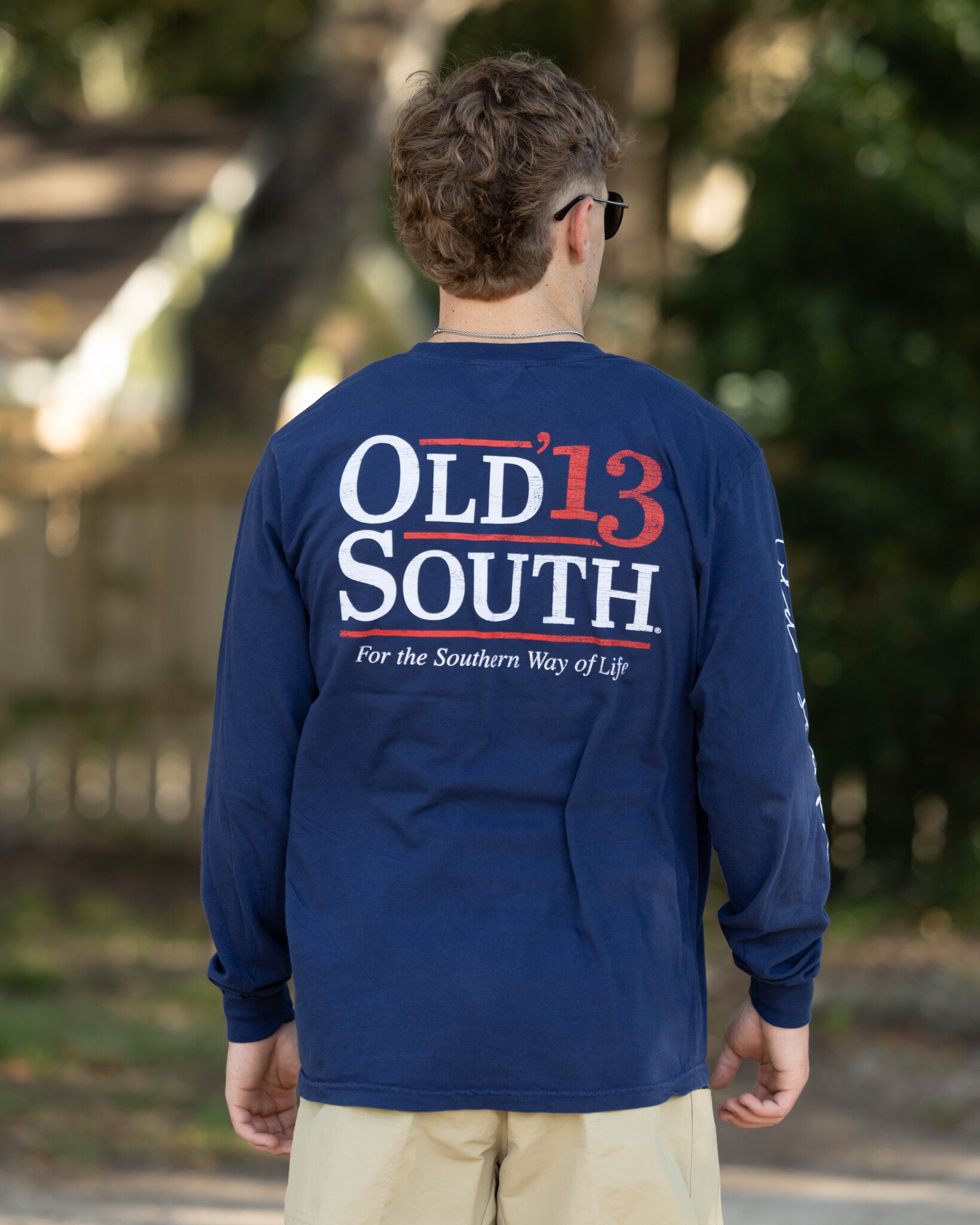 Old South Apparel Campaign Logo L/S TEE Shirt - EZN Outfitters