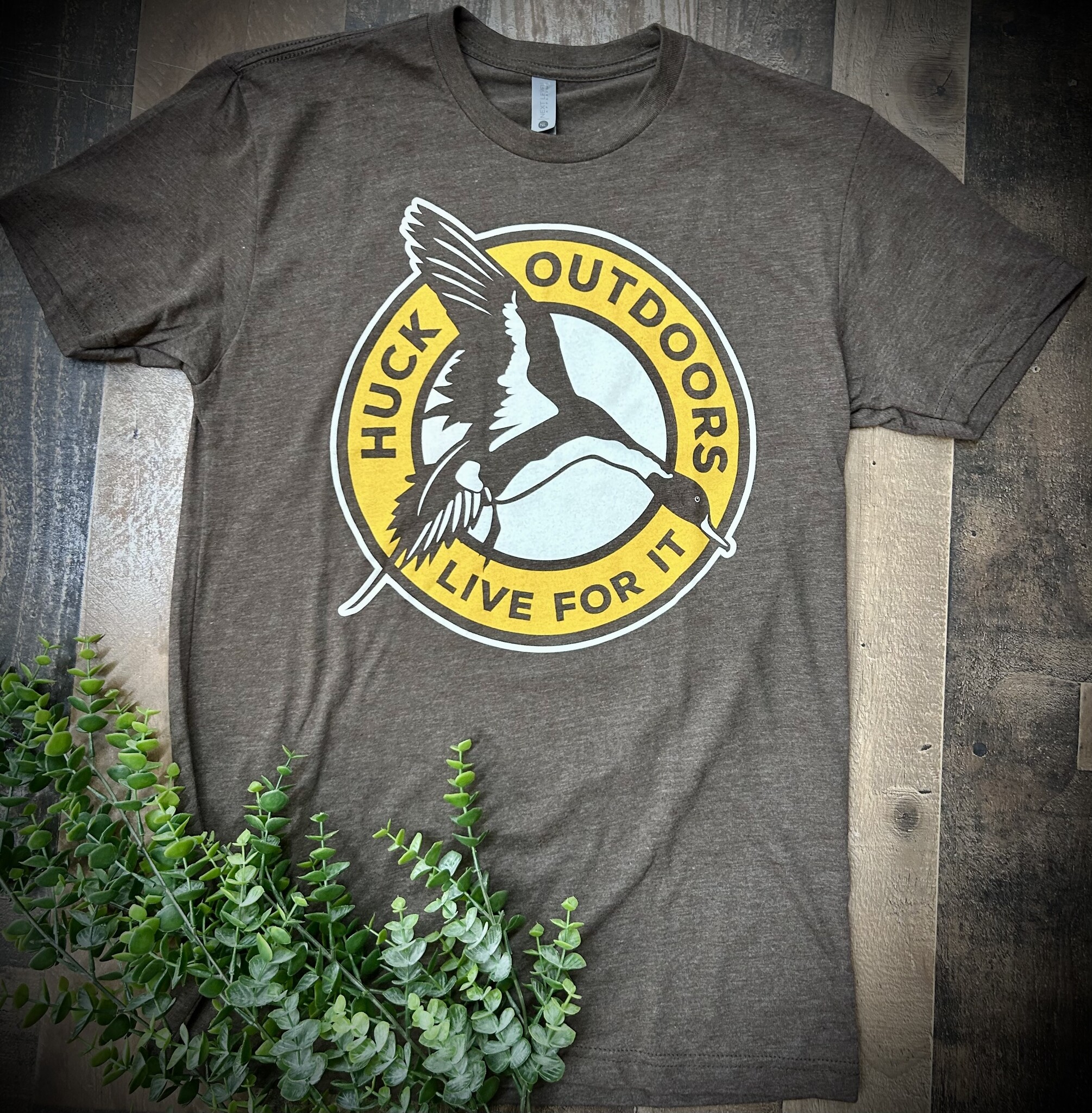 Huck Outdoors Pintail Front Logo S/S TEE Shirt - EZN Outfitters