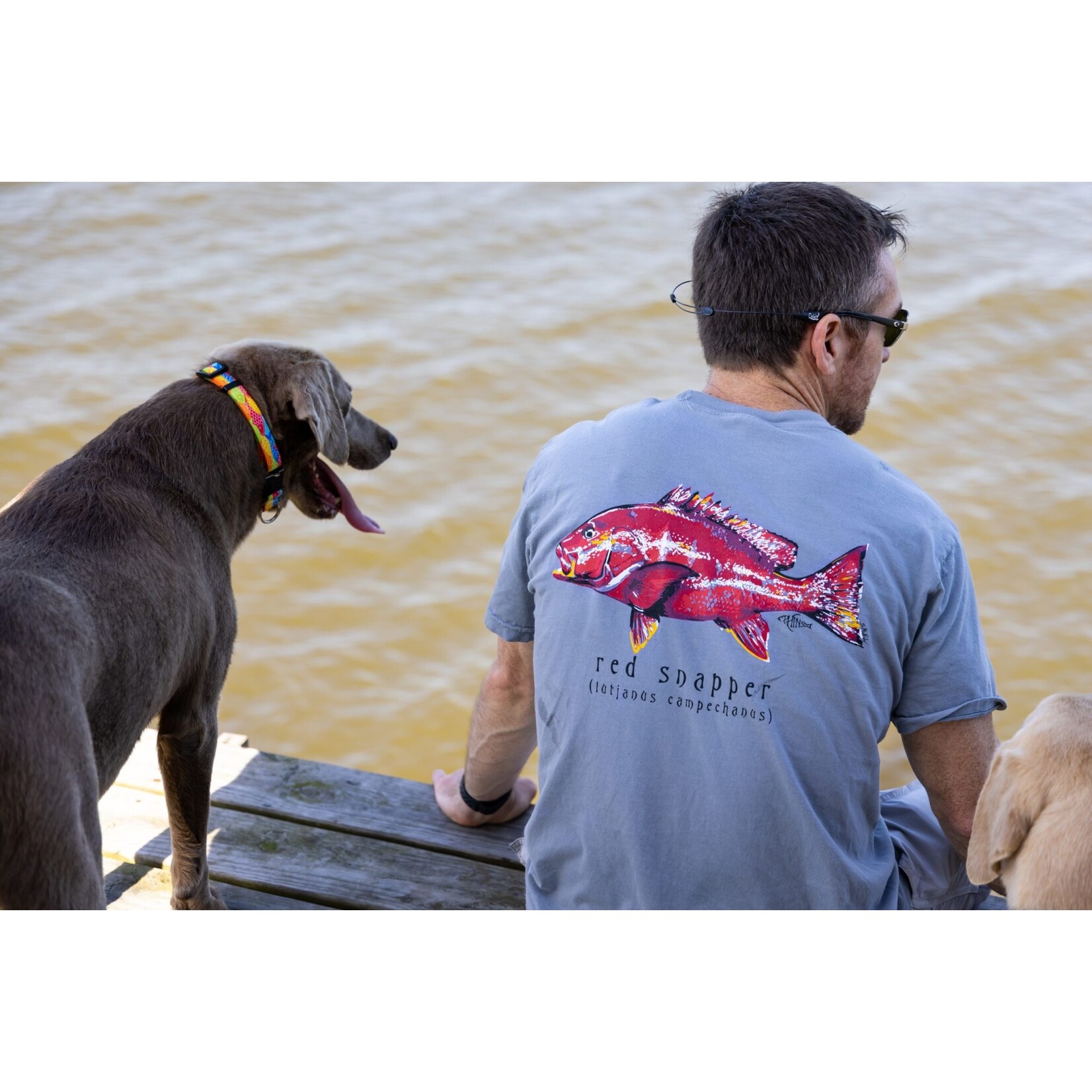 PHINS Apparel Men's Red Snapper S/S TEE Shirt - EZN Outfitters