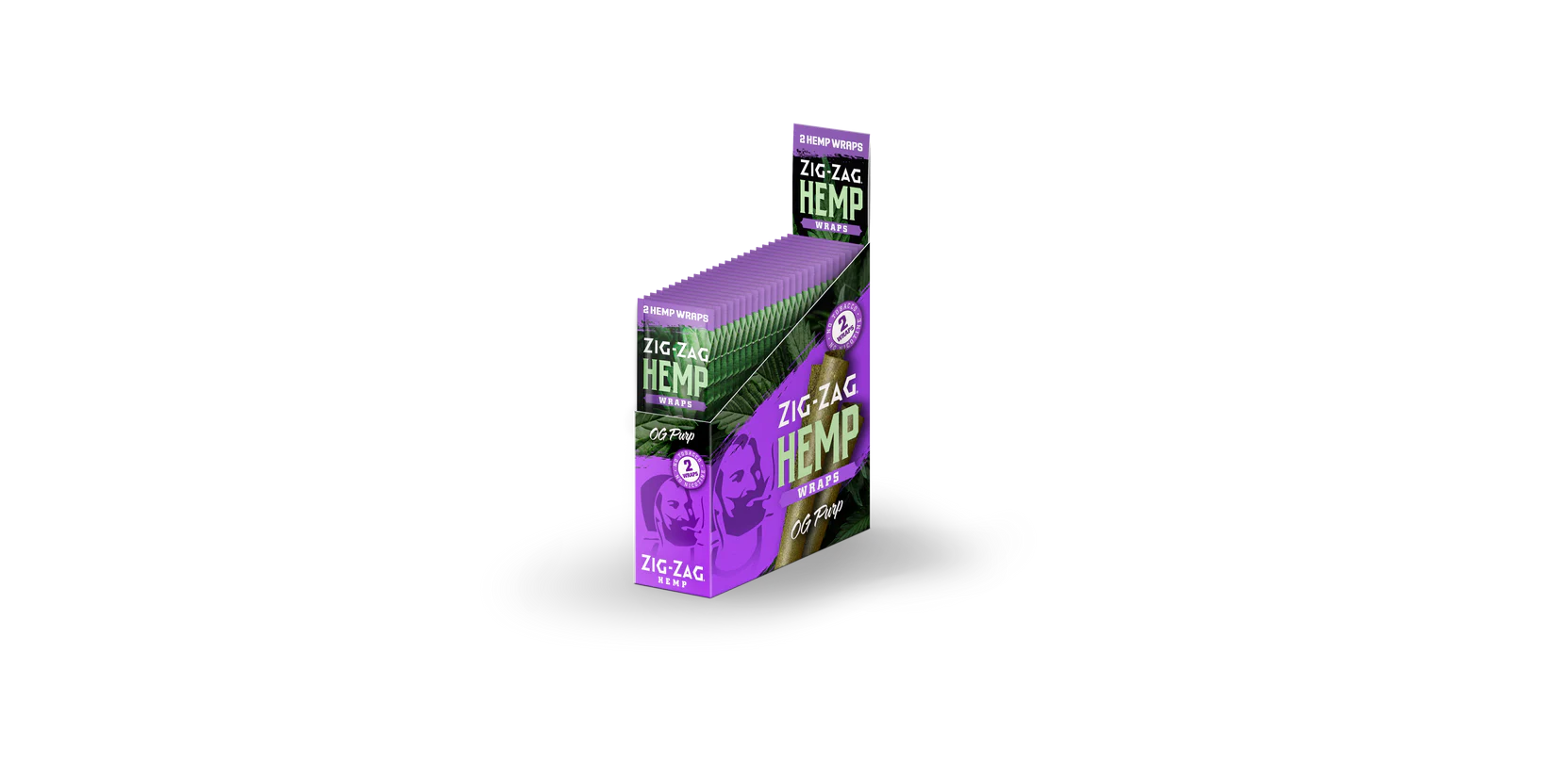Zig zag zig-zag hemp og purp - The High Club