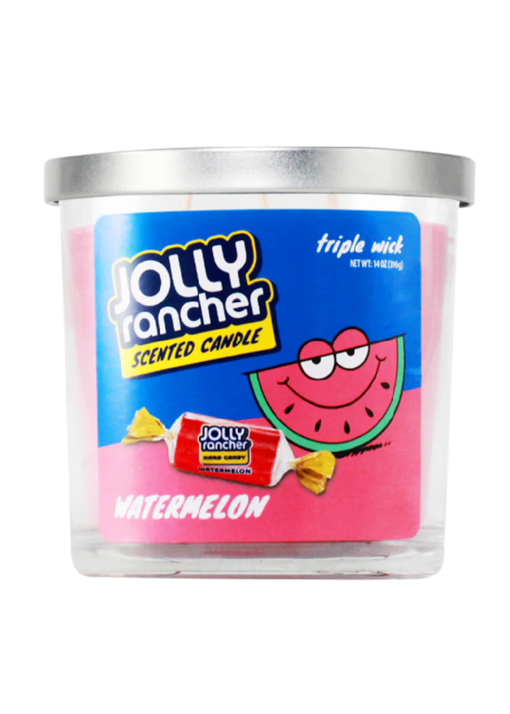 Jolly rancher watermelon scented candle 14oz - The High Club