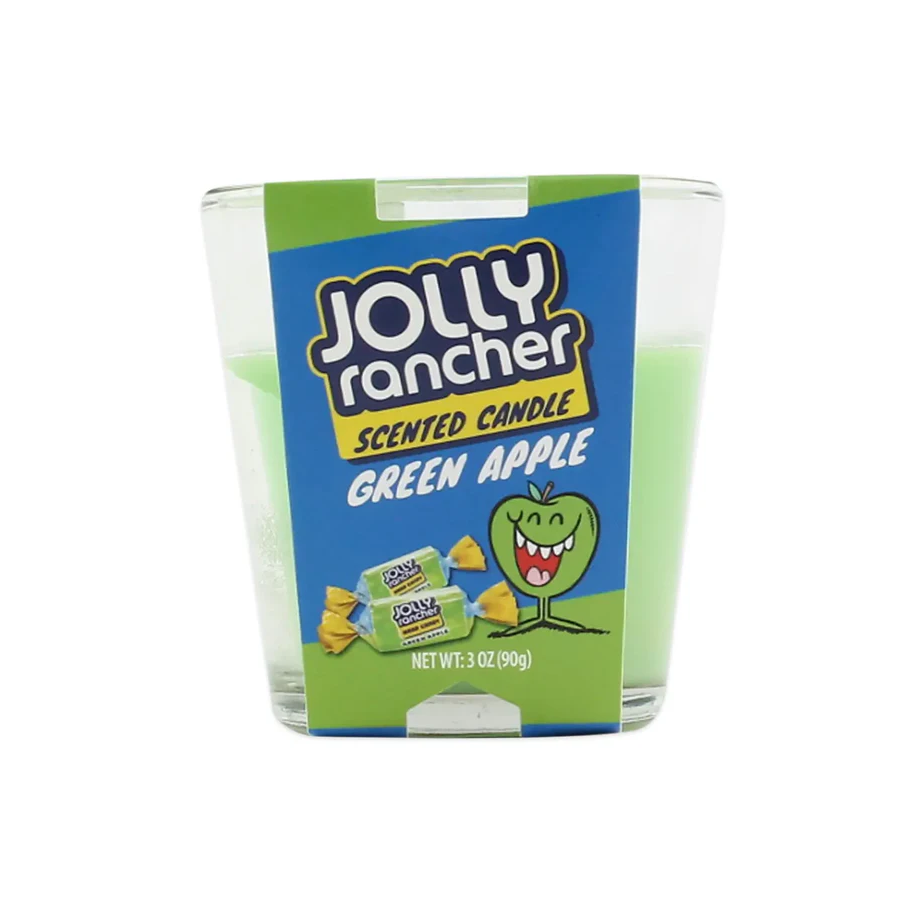 4score jolly rancher green apple scented candle 3oz - The High Club