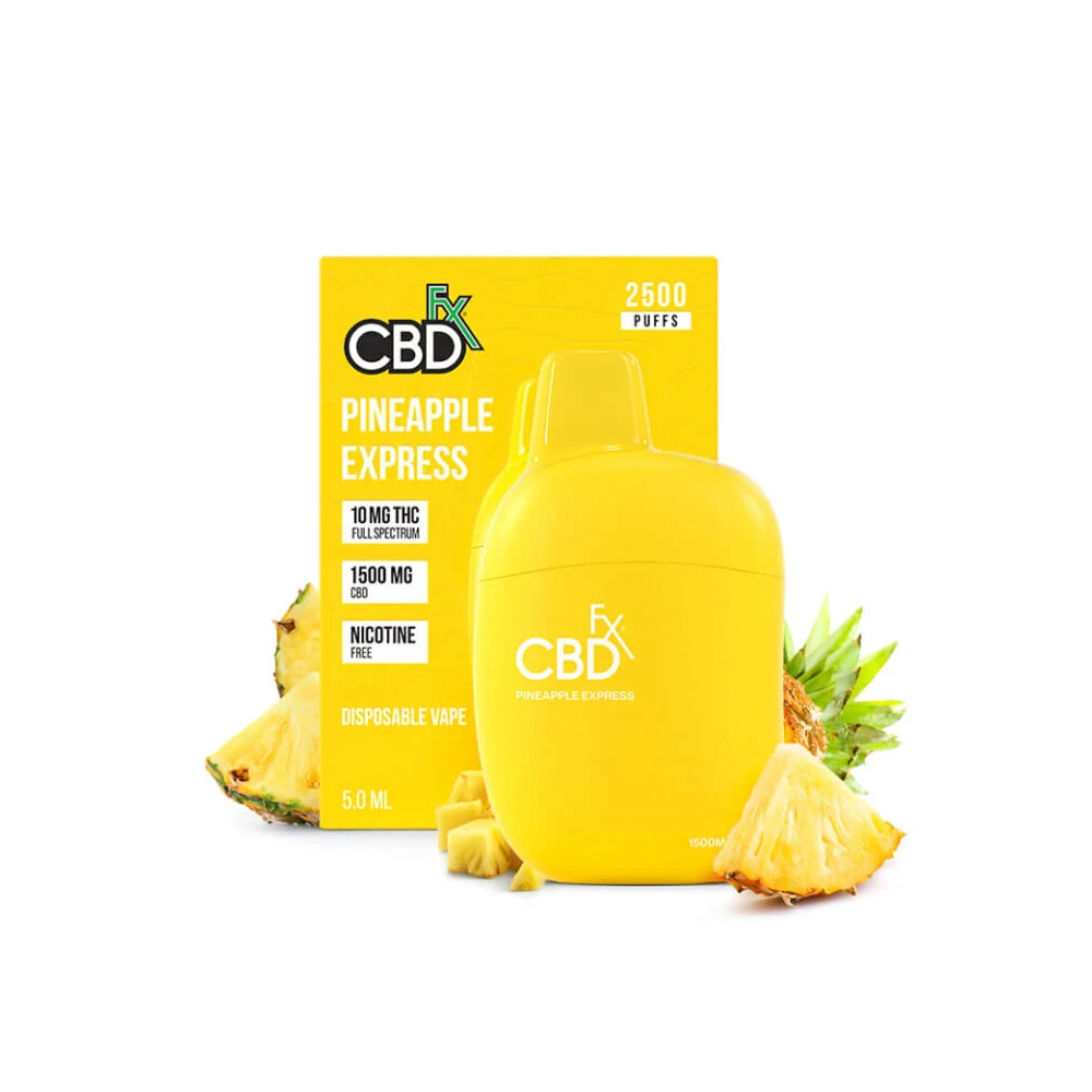 Cbd fx cbdfx vape pen pineapple express cbd/d9 1500mg - The High Club