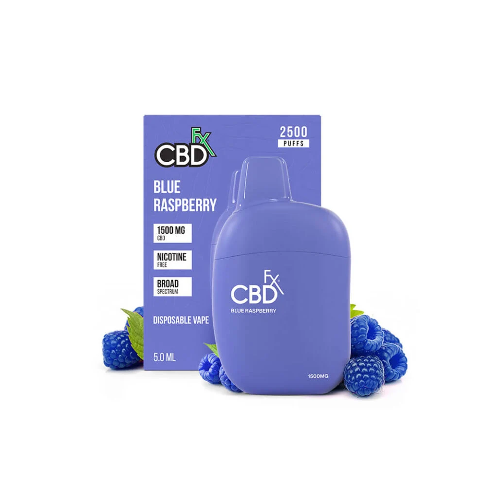 Cbd fx cbdfx vape pen blue raspberry cbd 1500mg - The High Club