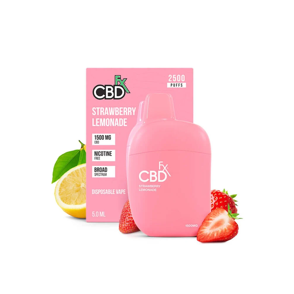 Cbd fx cbdfx vape pen strawberry lemonade cbd 1500mg - The High Club