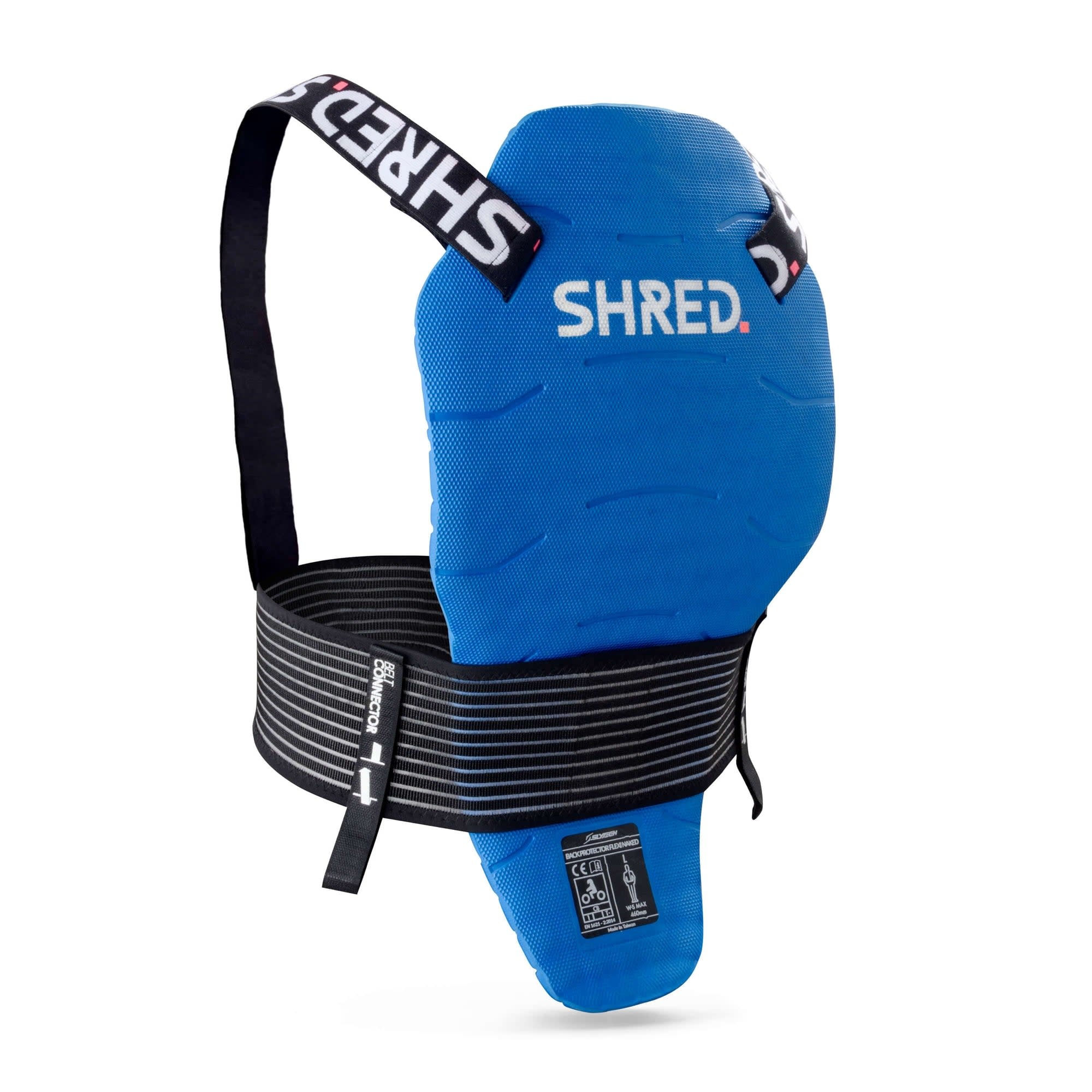 SHRED BACK GUARD FLEXI BACK PROTECTOR NAKED - Foothills Ski Life